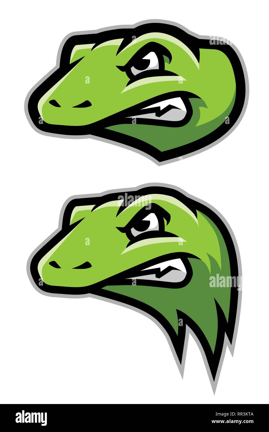 Gecko mascot logo hi-res stock photography and images - Alamy