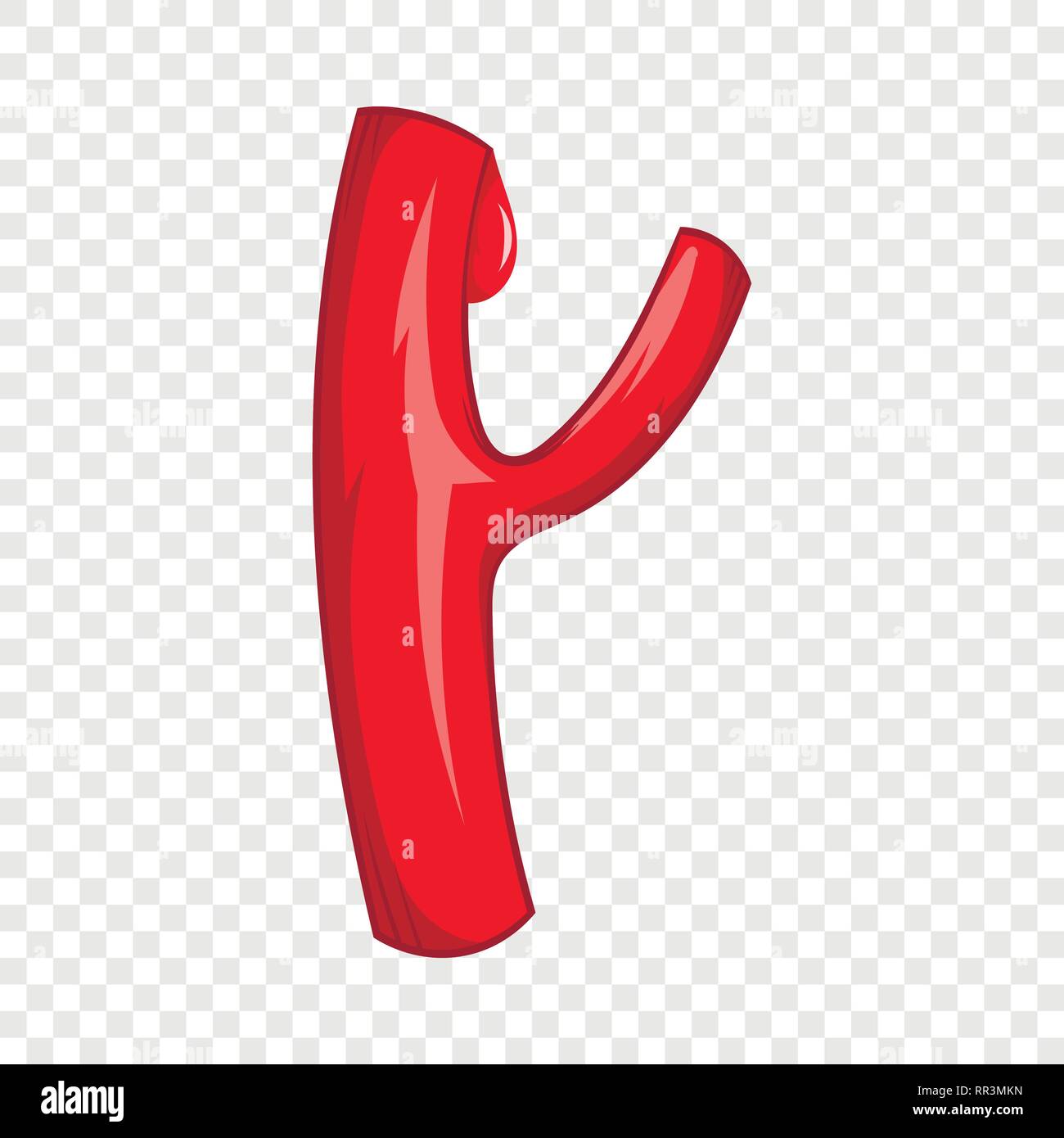 Blood vessel icon, cartoon style Stock Vector Image & Art - Alamy