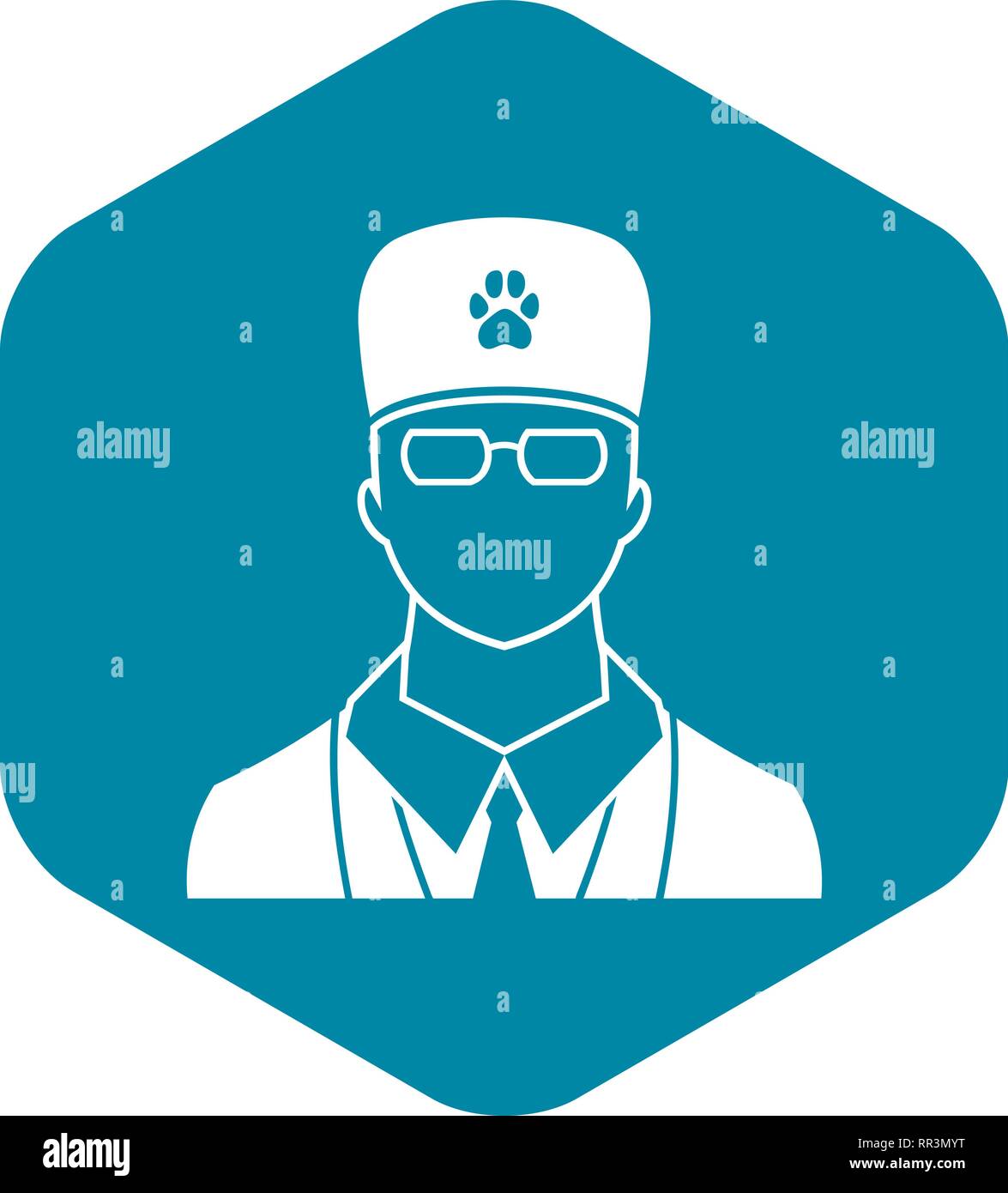 Veterinarian icon, simple style Stock Vector Image & Art - Alamy