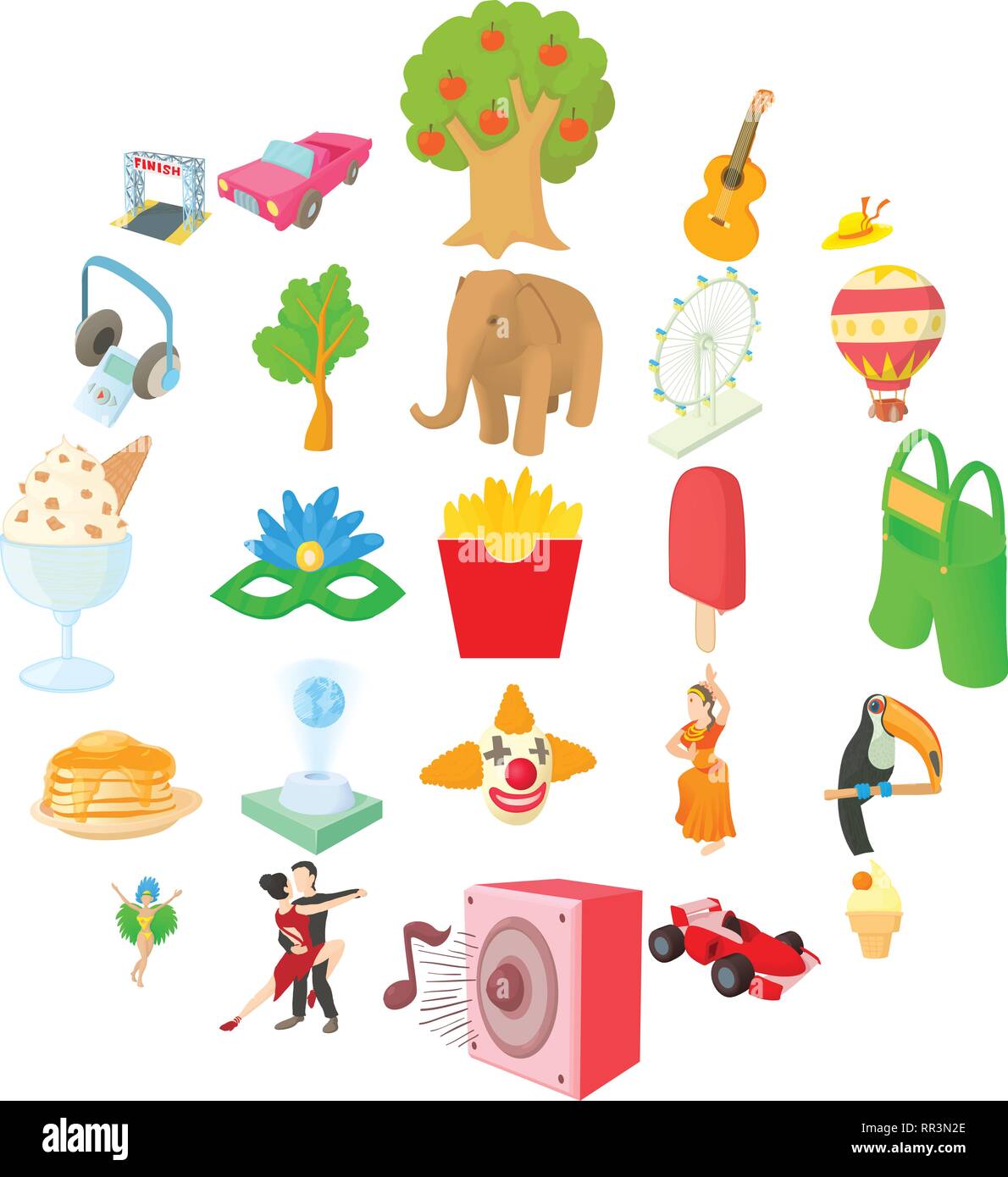 Street dance icons set, cartoon style Stock Vector Image & Art - Alamy