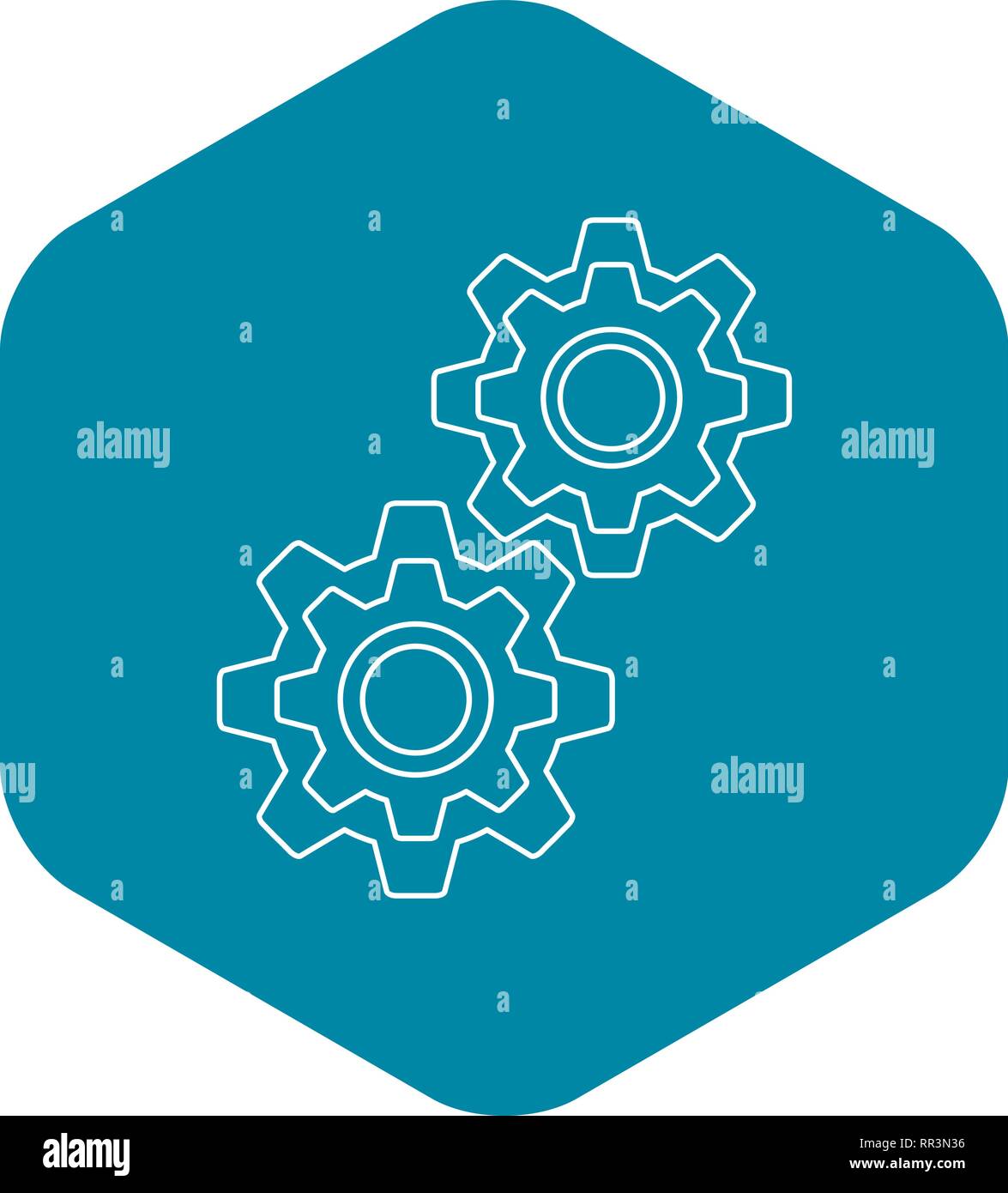 Gear icon, outline style Stock Vector Image & Art - Alamy Gear icon, outline style Stock Vector Image & Art - Alamy