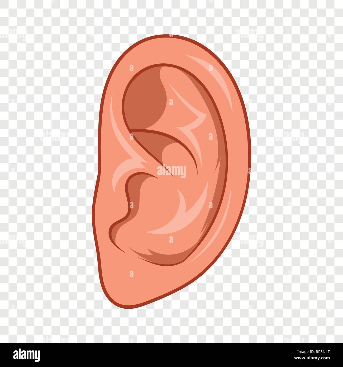Ear icon, cartoon style Stock Vector Image & Art - Alamy