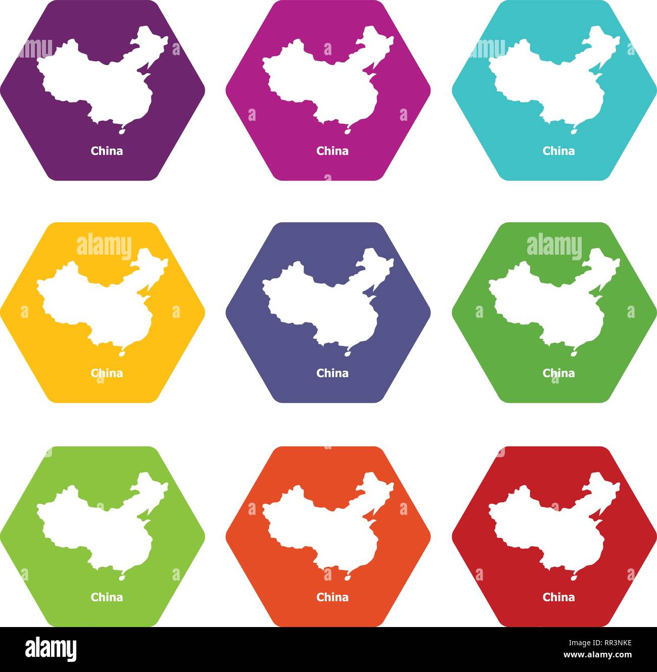 Hainan china asia map Stock Vector Images - Alamy
