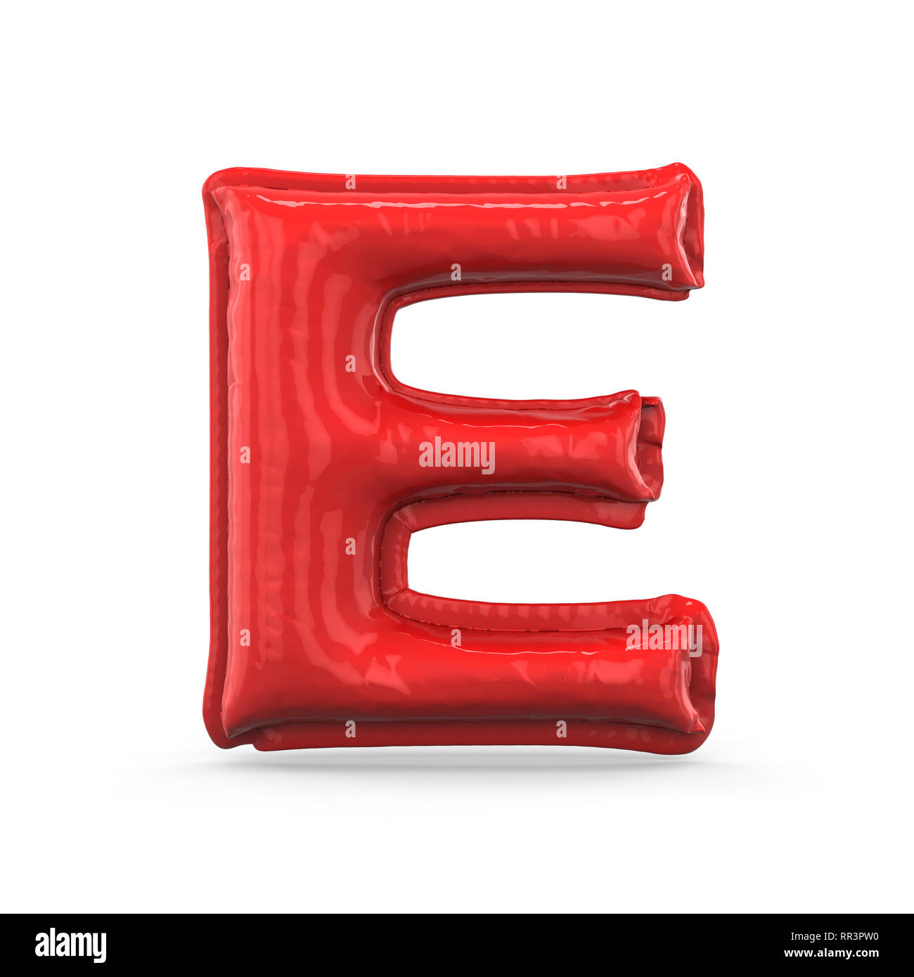 Red letter e foil helium hi-res stock photography and images - Alamy