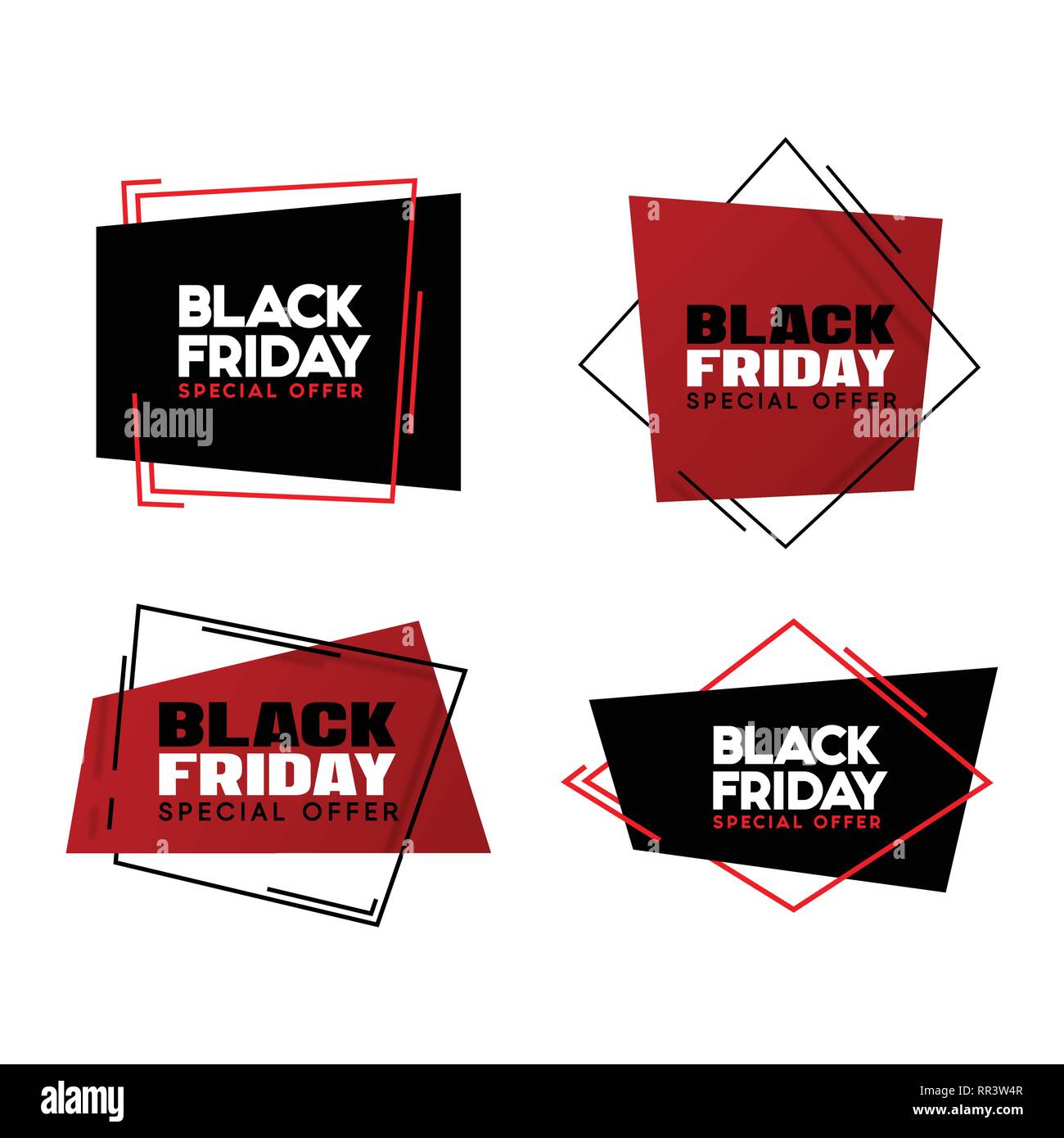 Black Friday sale vector illustration Stock Vector Image & Art - Alamy