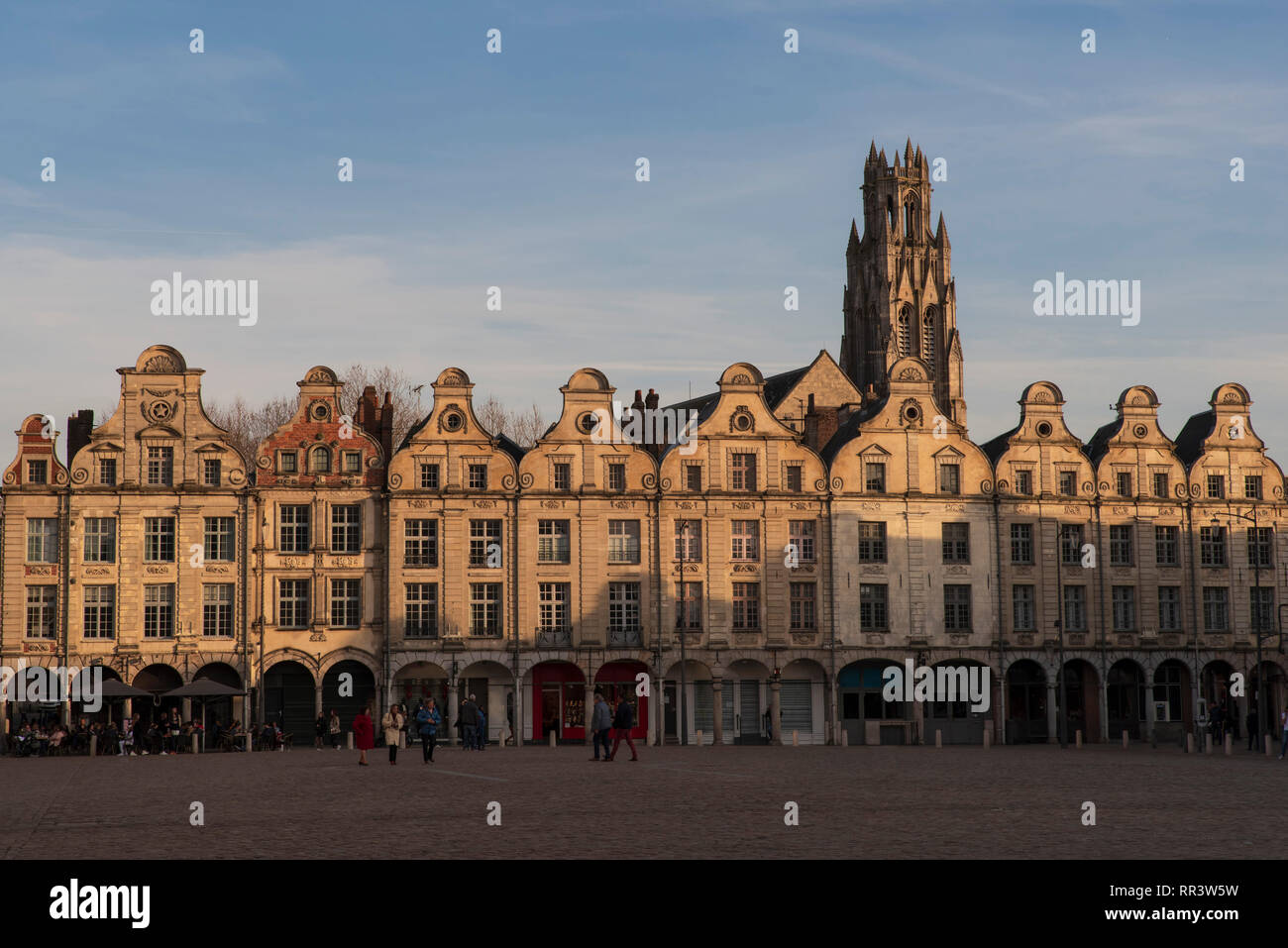 Façades of typical Flemish medieval houses Stock Photo - Alamy