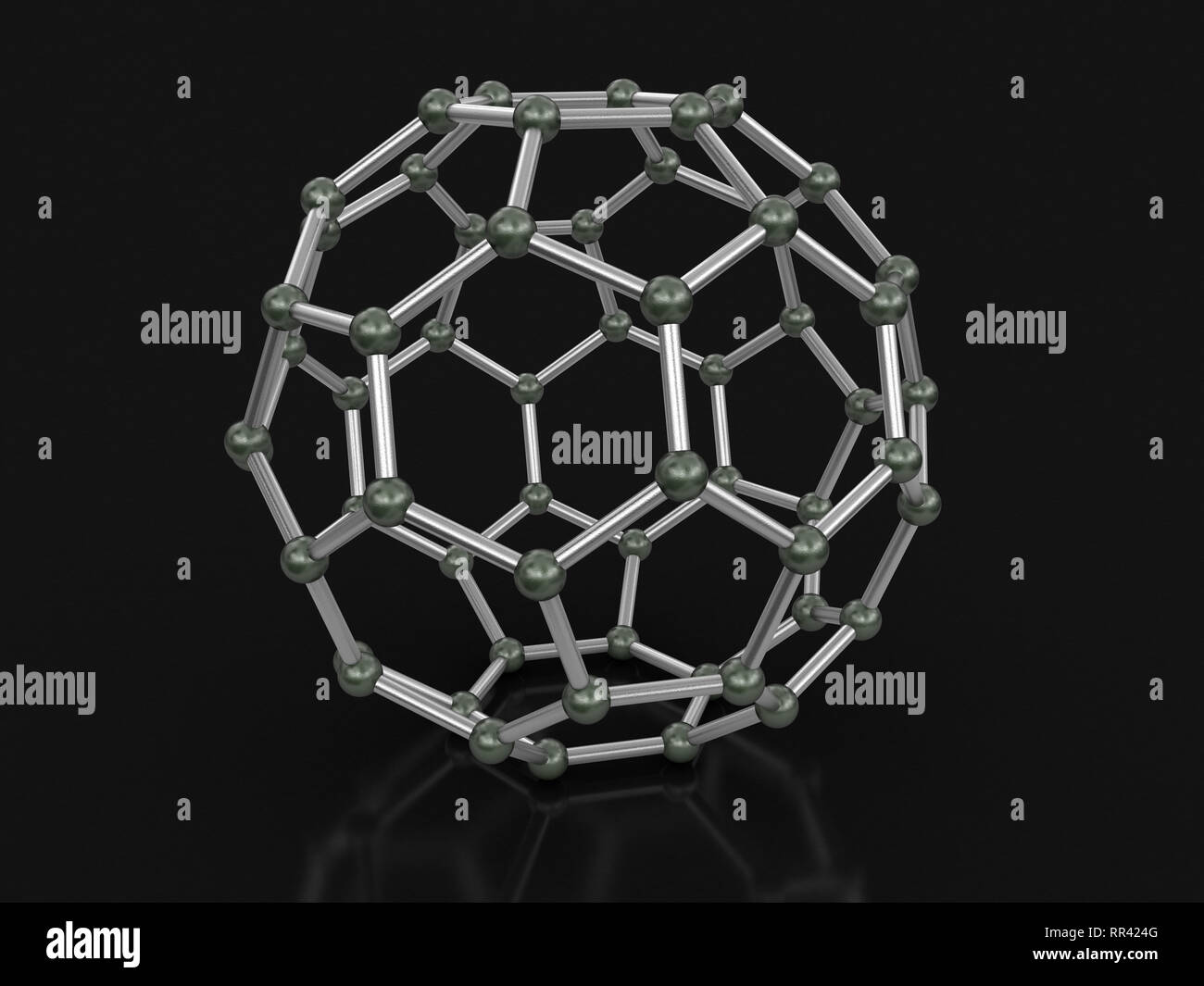 Hexagonal geometric forms. Image with clipping path Stock Photo - Alamy