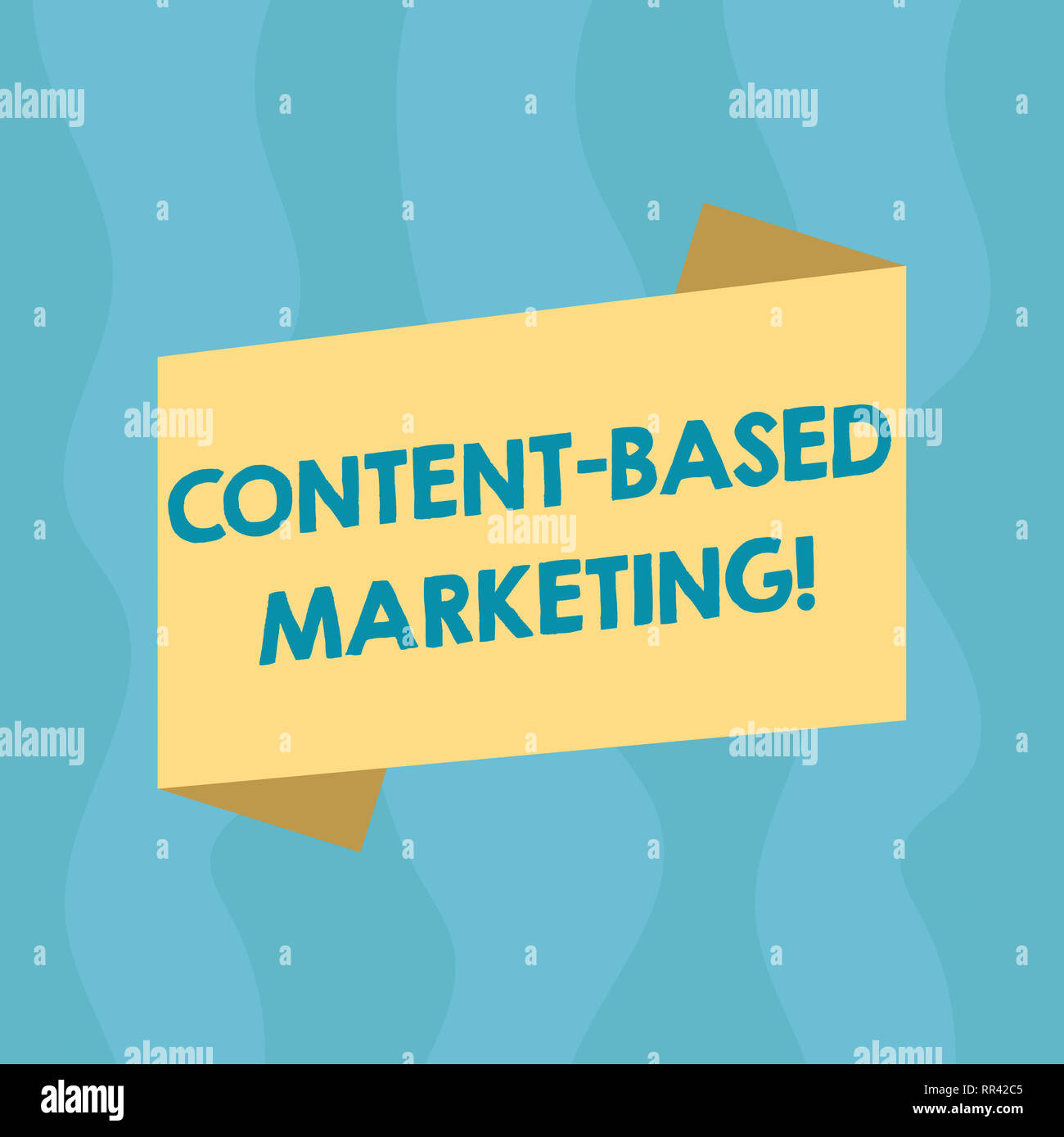 Conceptual hand writing showing Content Based Marketing. Business photo ...