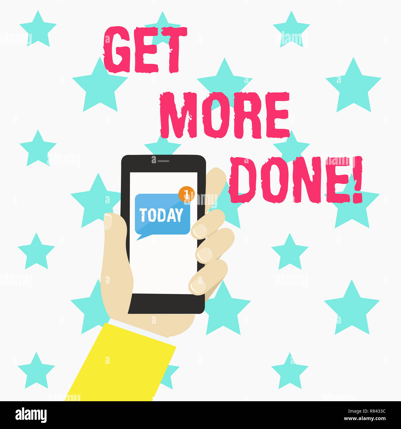 Conceptual hand writing showing Get More Done. Business photo text ...