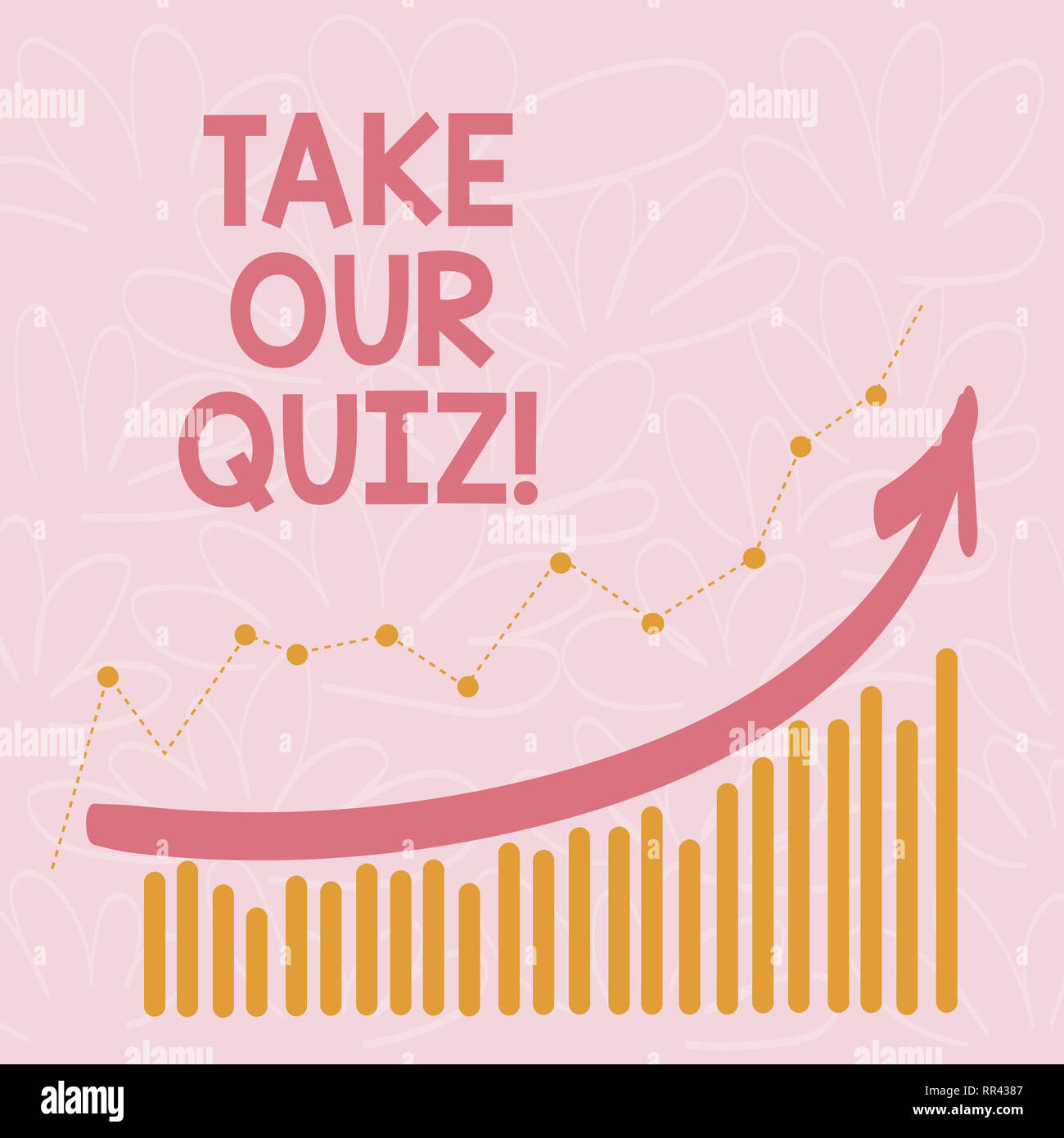 Word writing text Take Our Quiz. Business concept for Fill out our ...