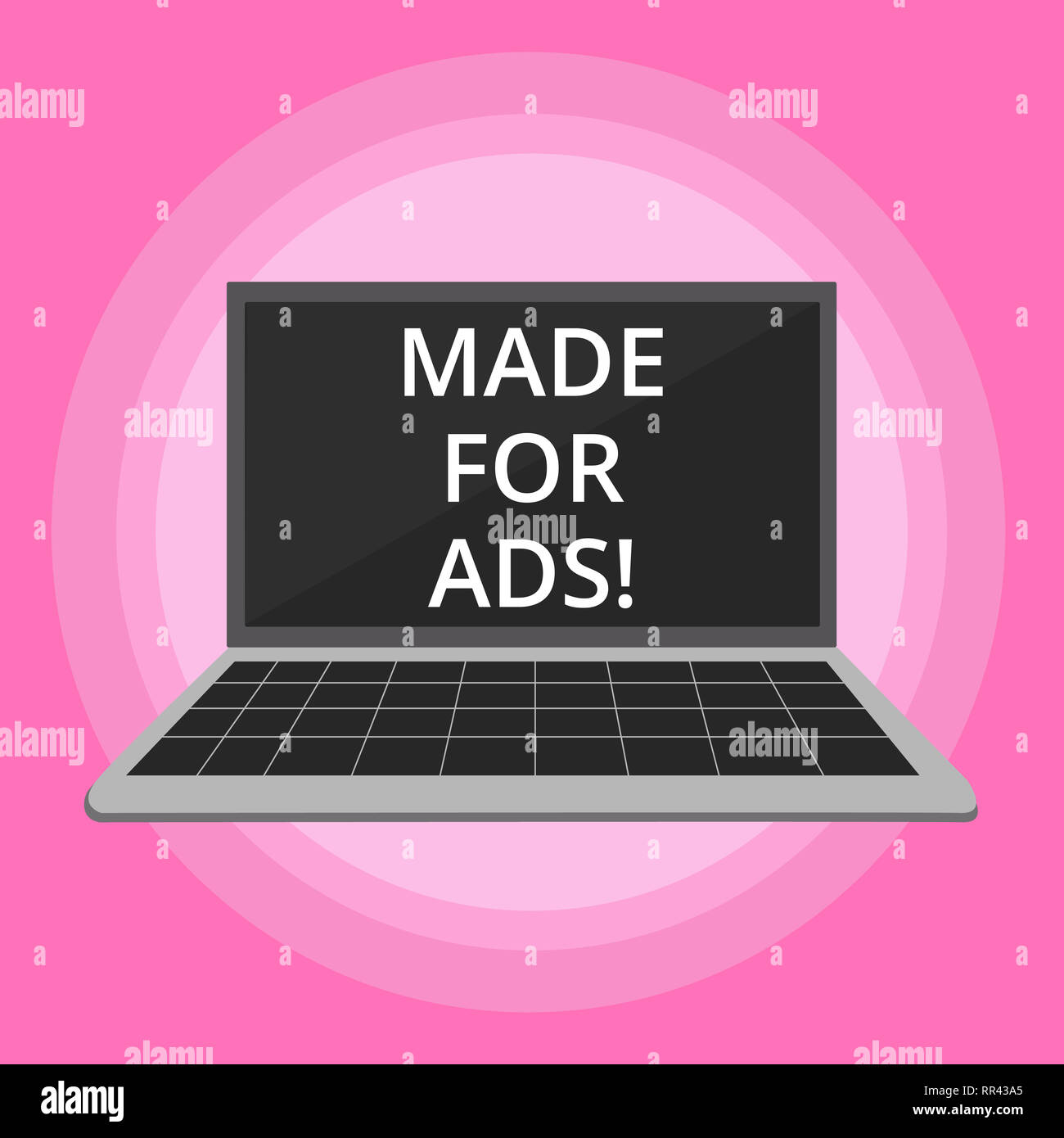 Word writing text Made For Ads. Business concept for Marketing ...