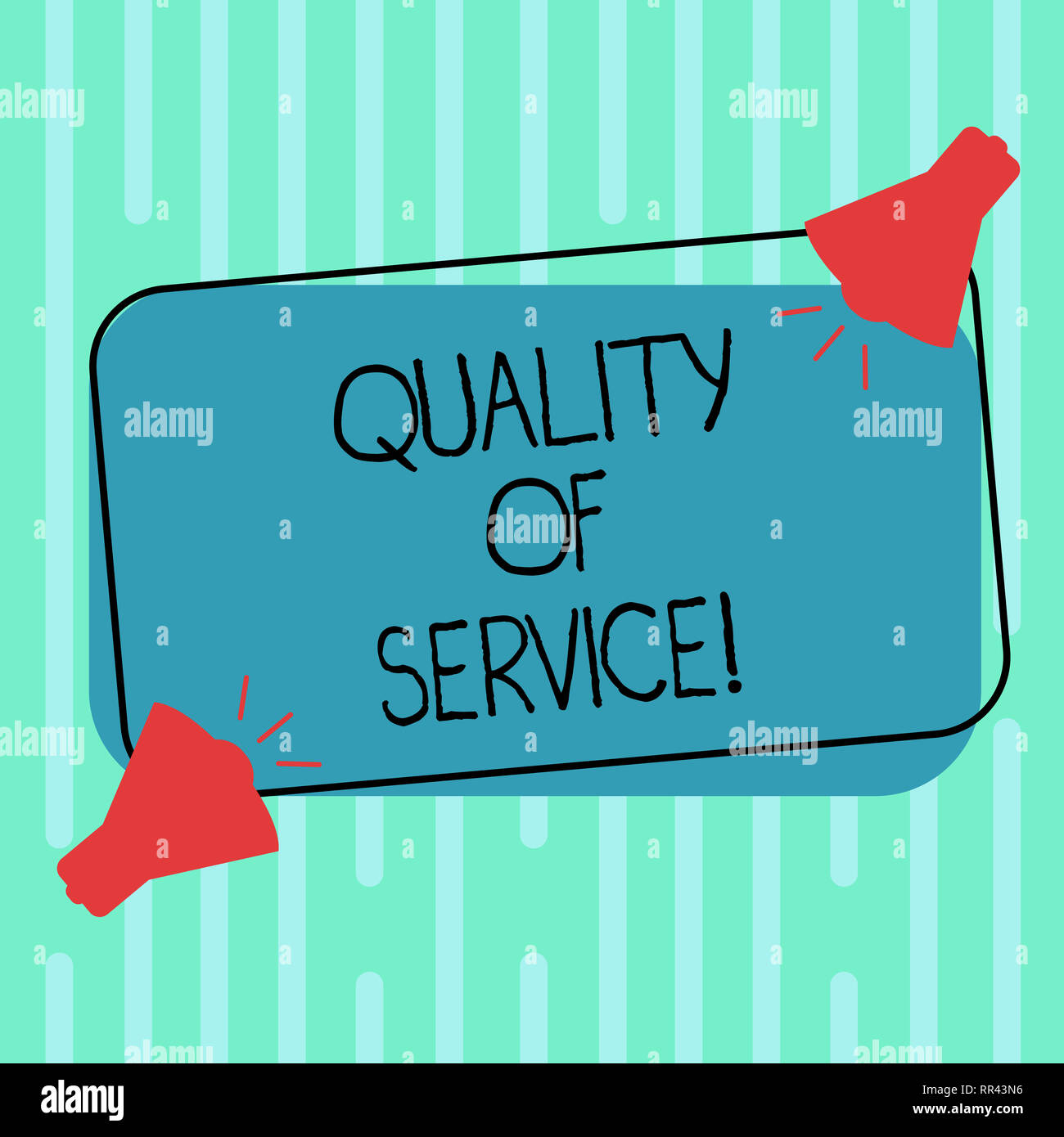 Word writing text Quality Of Service. Business concept for description ...