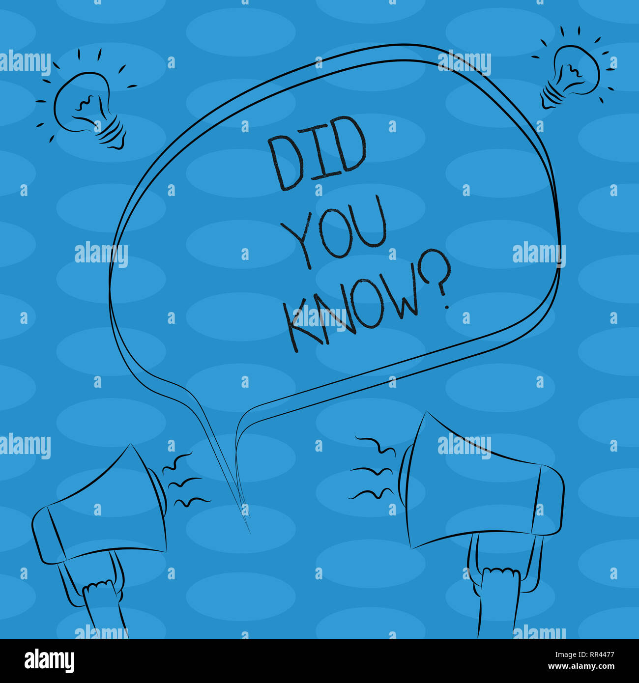 Word writing text Did You Know. Business concept for Knowing the next ...