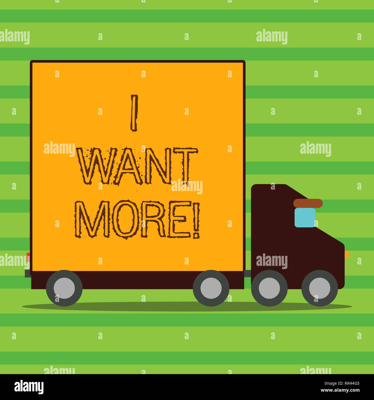 Word writing text I Want More. Business concept for Not having enough ...