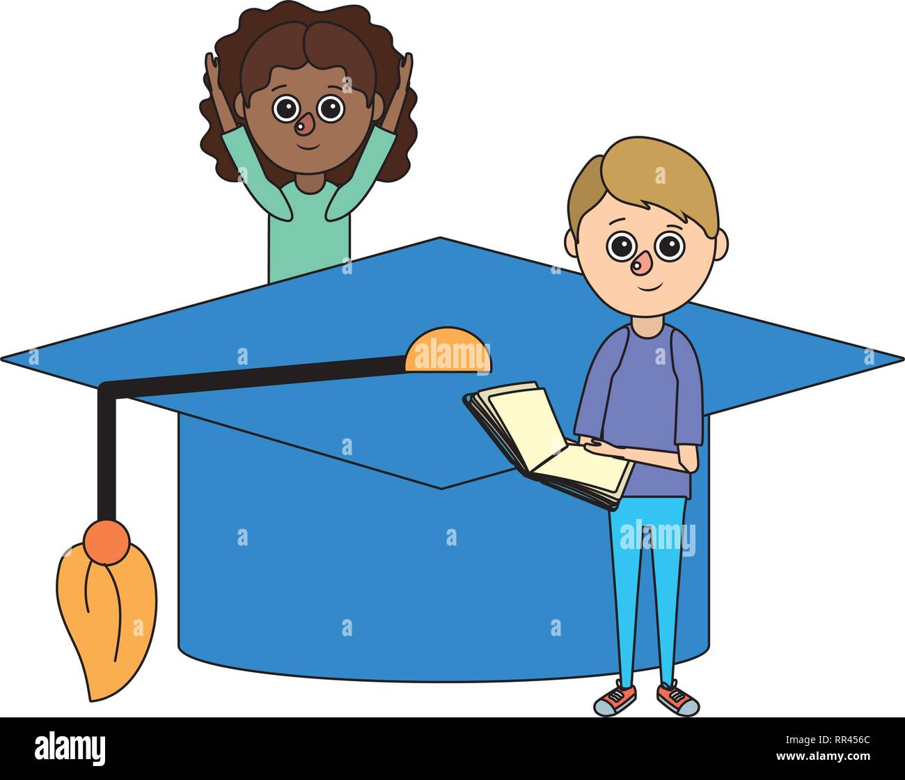 school education children cartoon Stock Vector Image & Art - Alamy