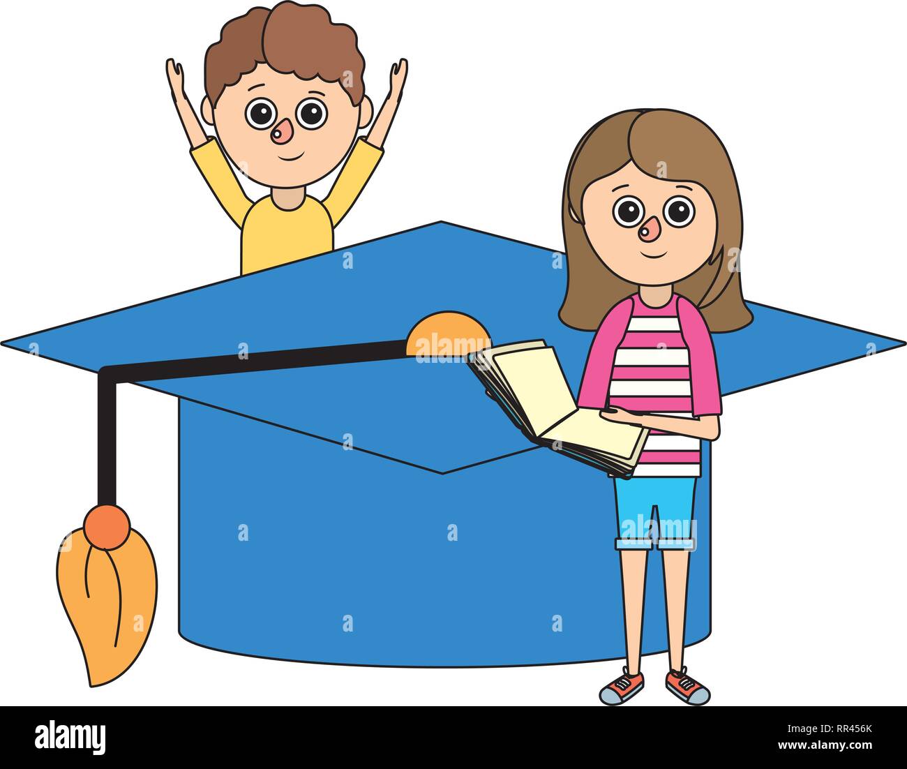 school education children cartoon Stock Vector Image & Art - Alamy