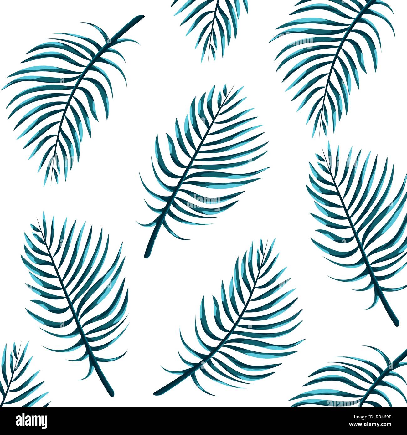 nature tropical leaf cartoon Stock Vector Image & Art - Alamy