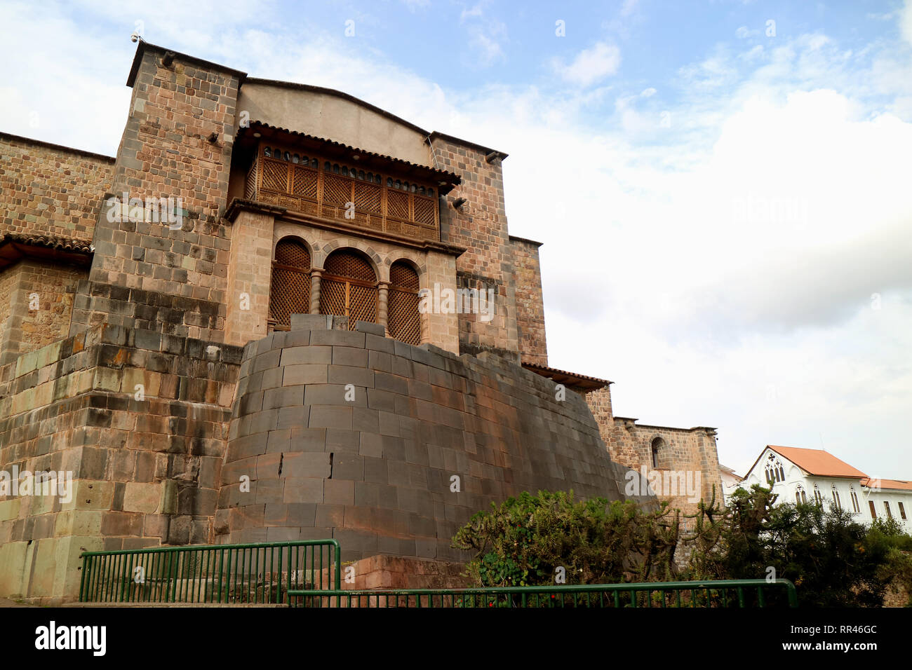 Coricancha or the Temple of the Sun of the Incas with the Convent of ...