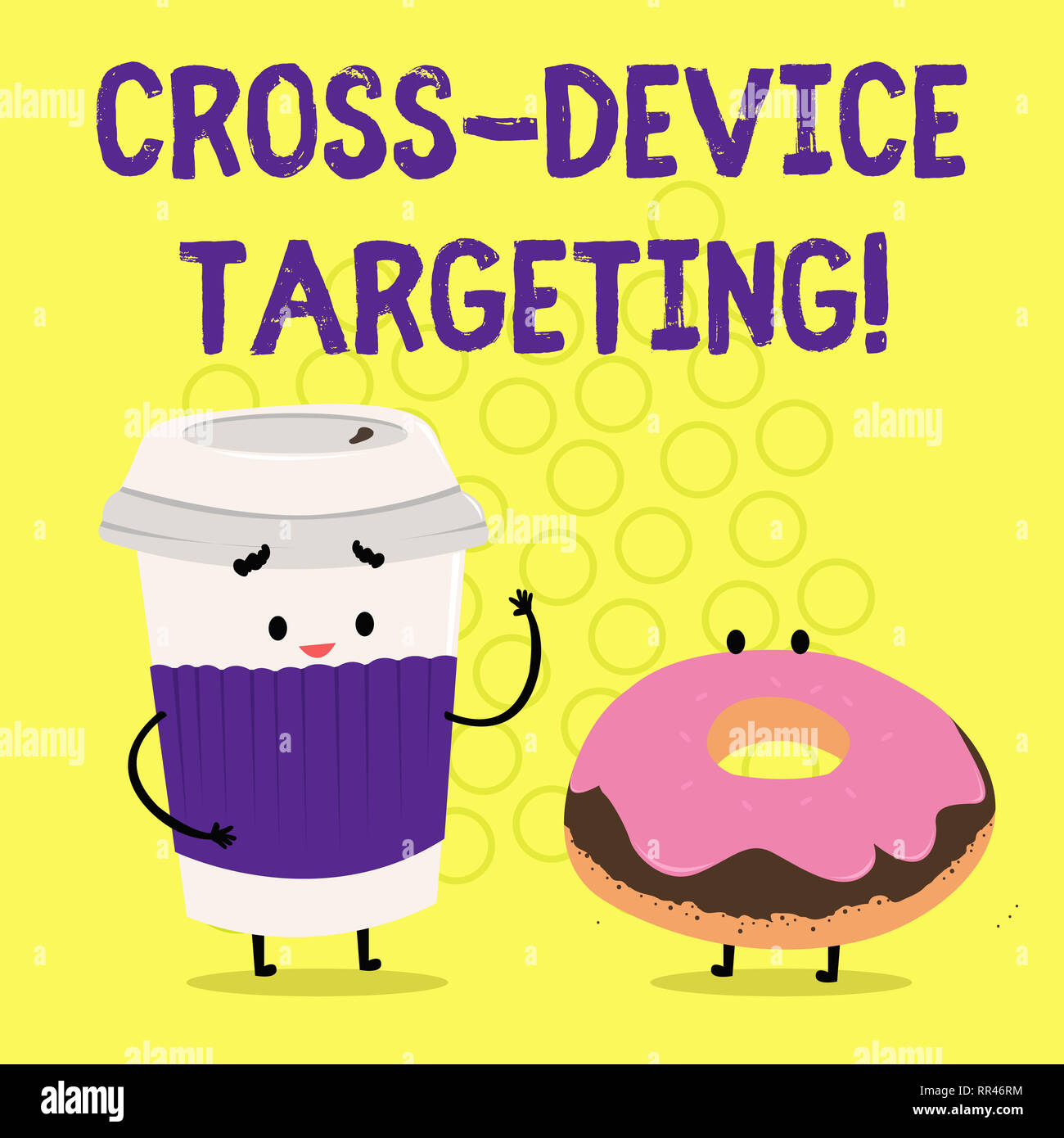 Text sign showing Cross Device Targeting. Conceptual photo identifying ...