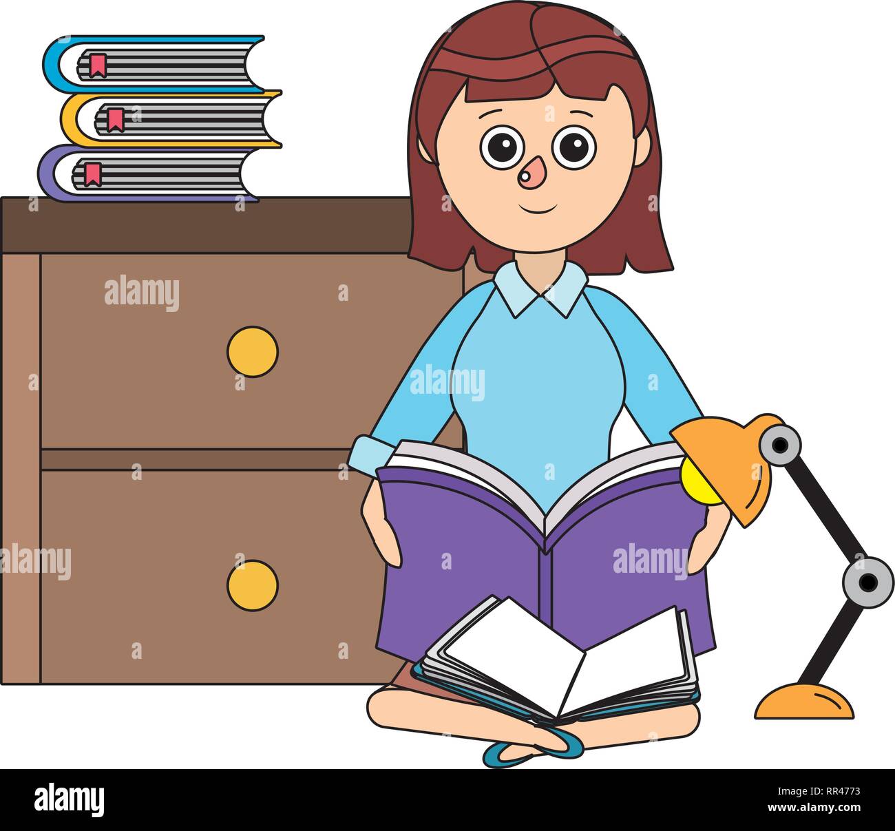 school teacher cartoon Stock Vector Image & Art - Alamy