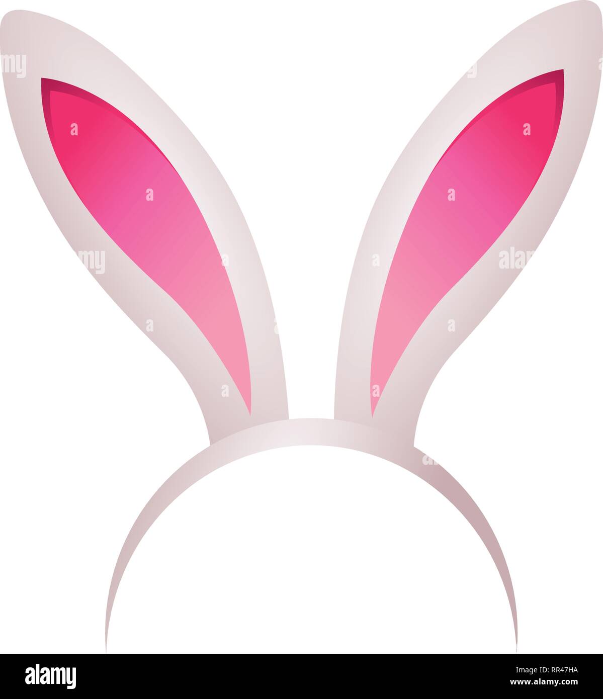 easter rabbit mask cartoon Stock Vector Image & Art - Alamy