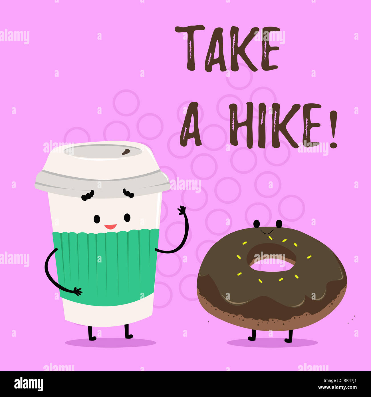 Handwriting text writing Take A Hike. Concept meaning Go on an ...