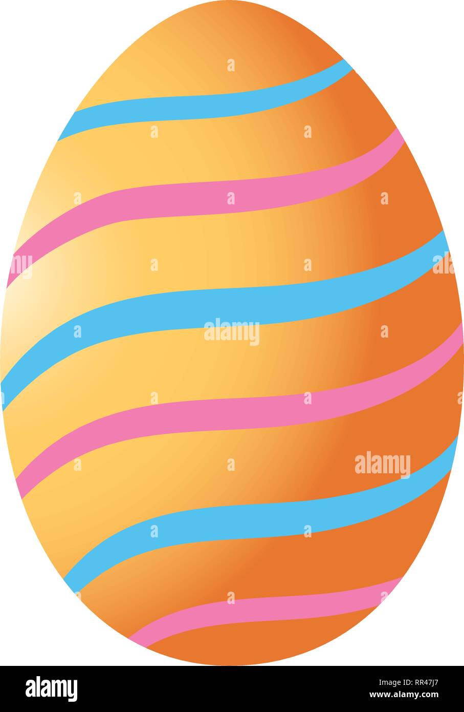 easter egg cartoon Stock Vector Image & Art - Alamy