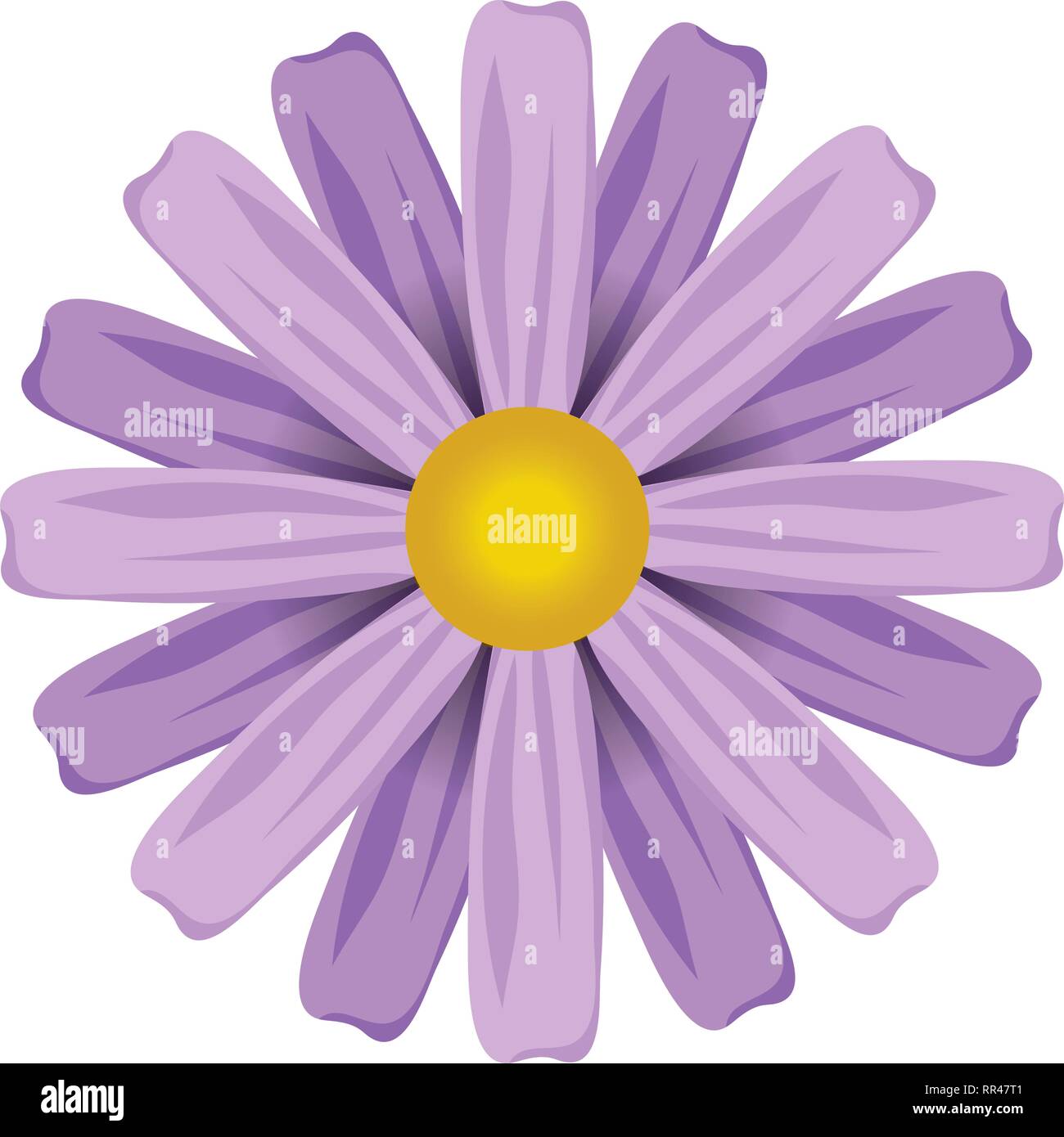 beautiful flower cartoon Stock Vector Image & Art - Alamy