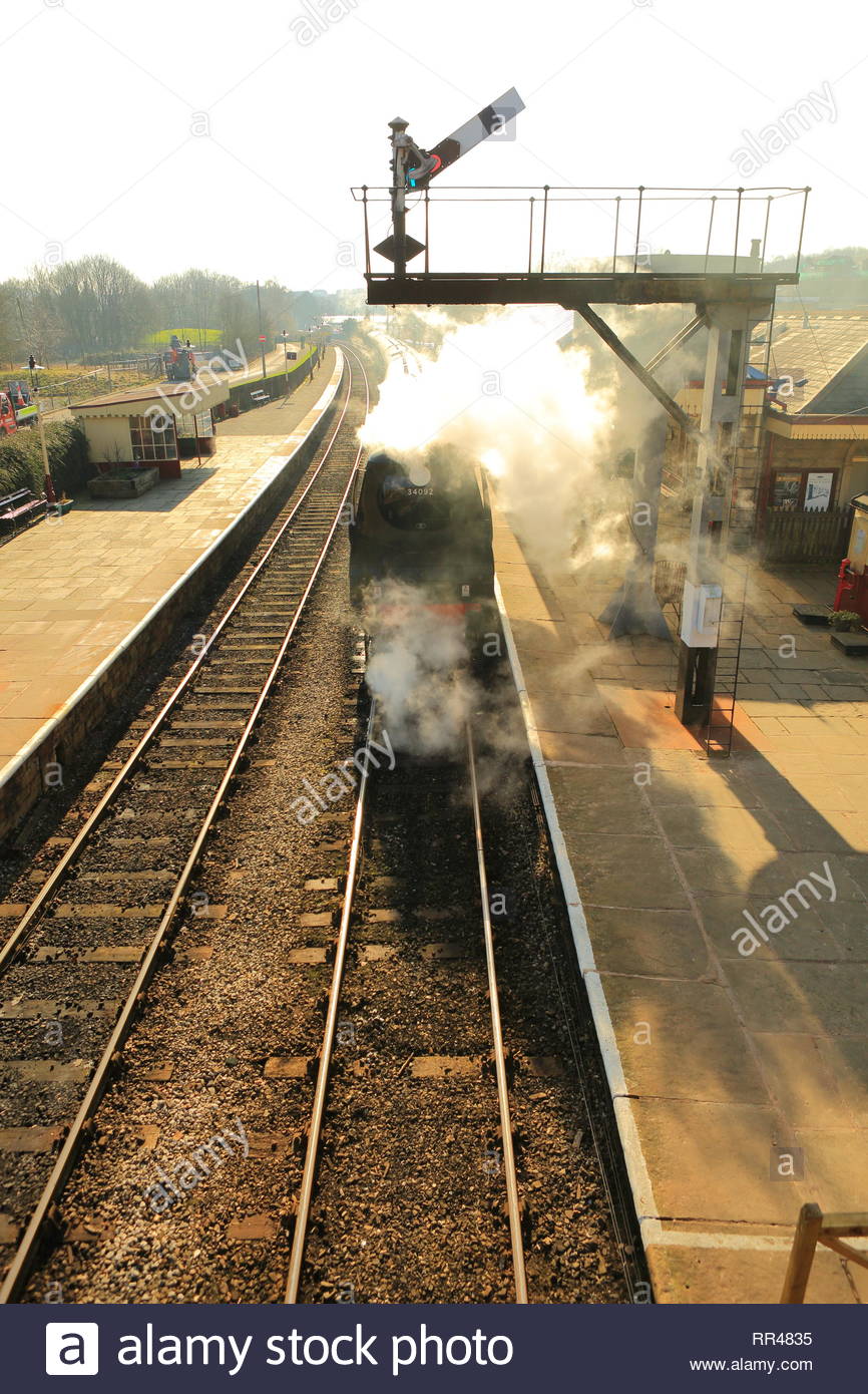 Steam Train Station Platform High Resolution Stock Photography and ...