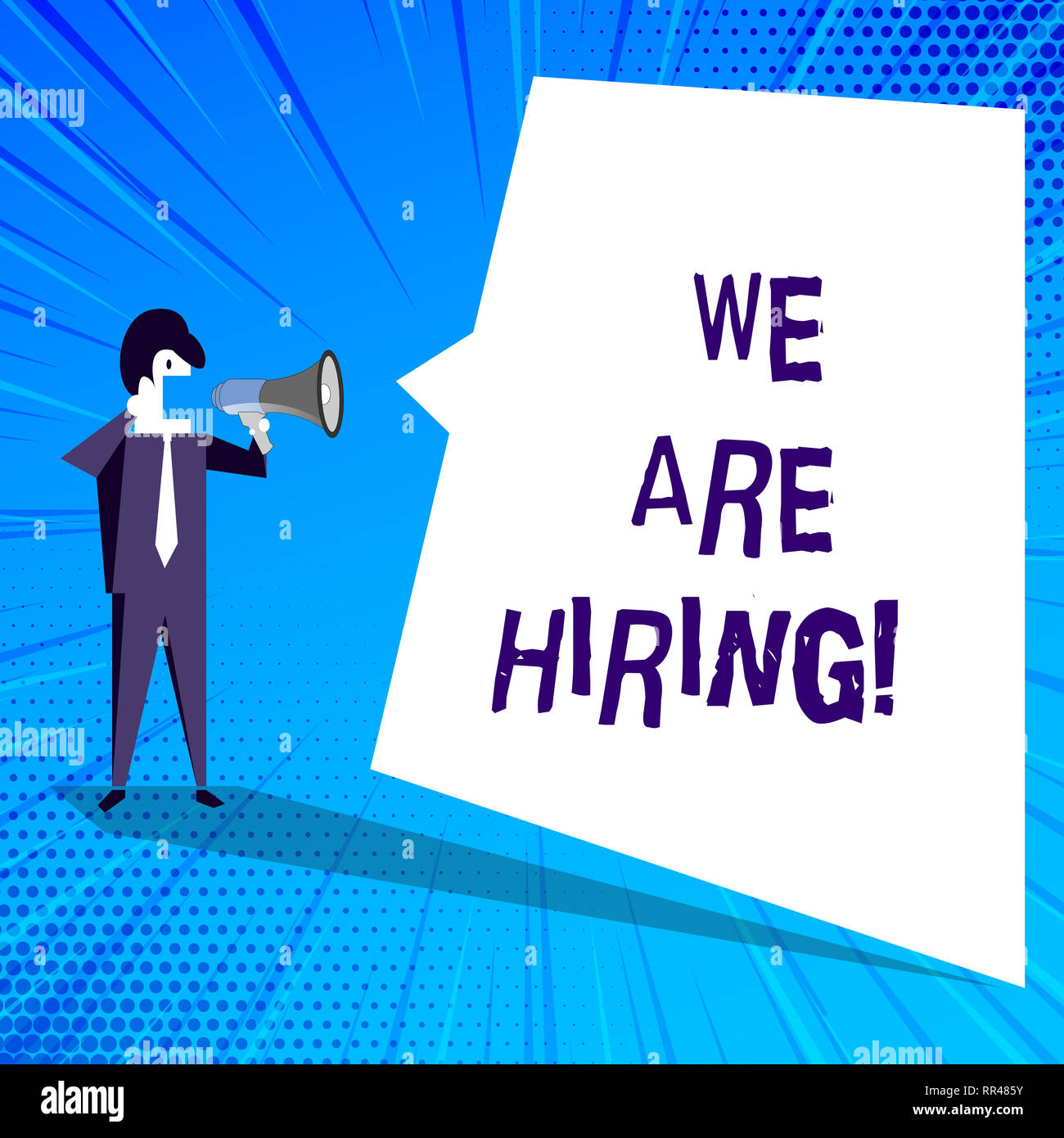 Handwriting text writing We Are Hiring. Concept meaning Workforce ...