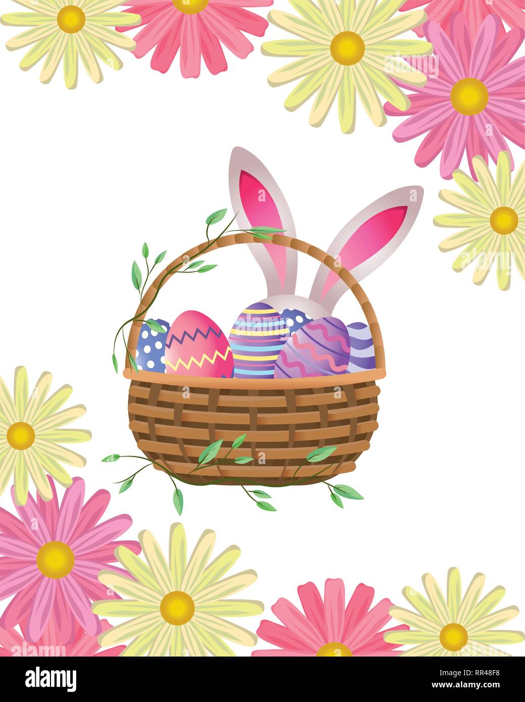 easter eggs cartoon Stock Vector Image & Art - Alamy