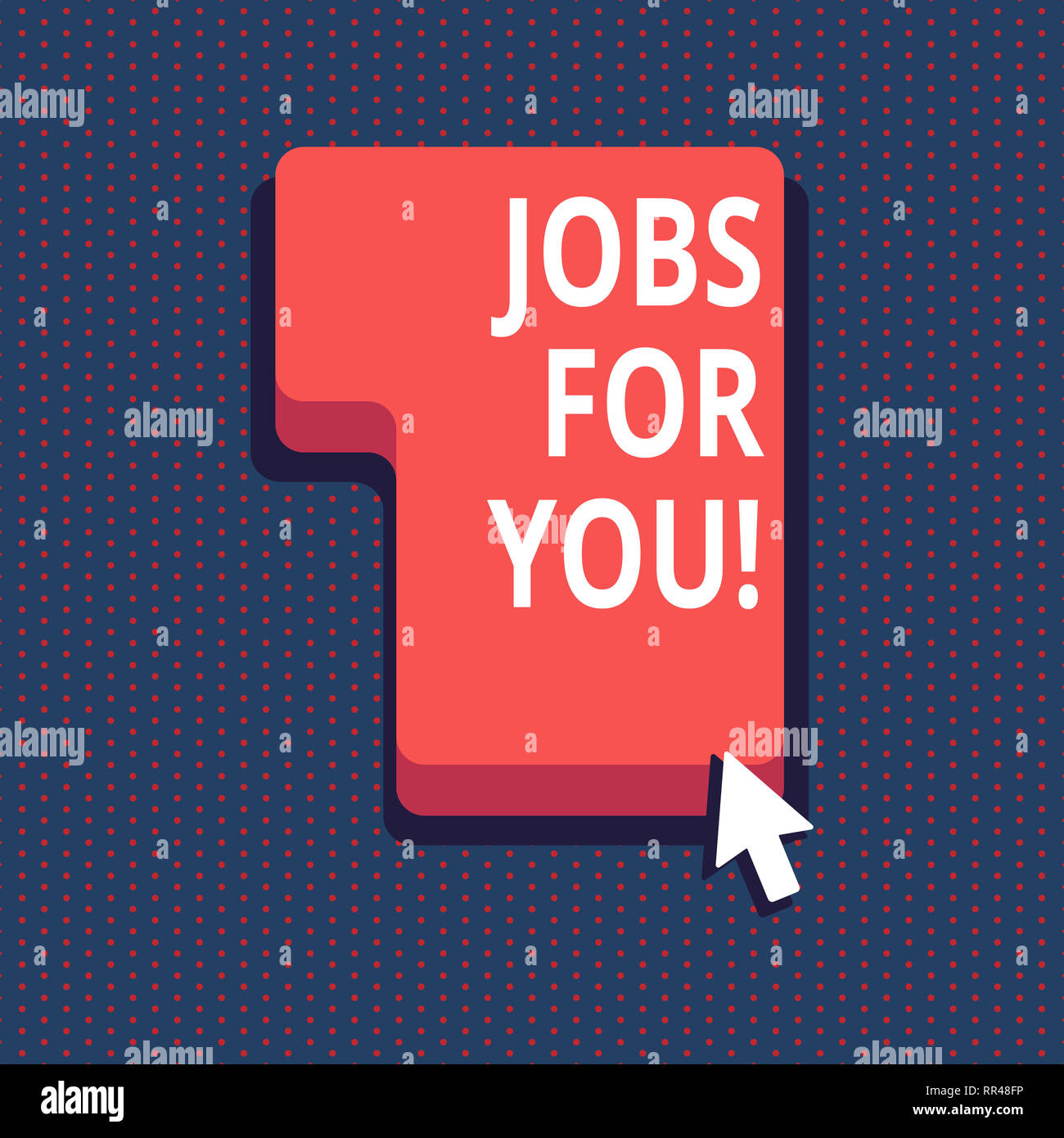 Handwriting text Jobs For You. Concept meaning List of available ...