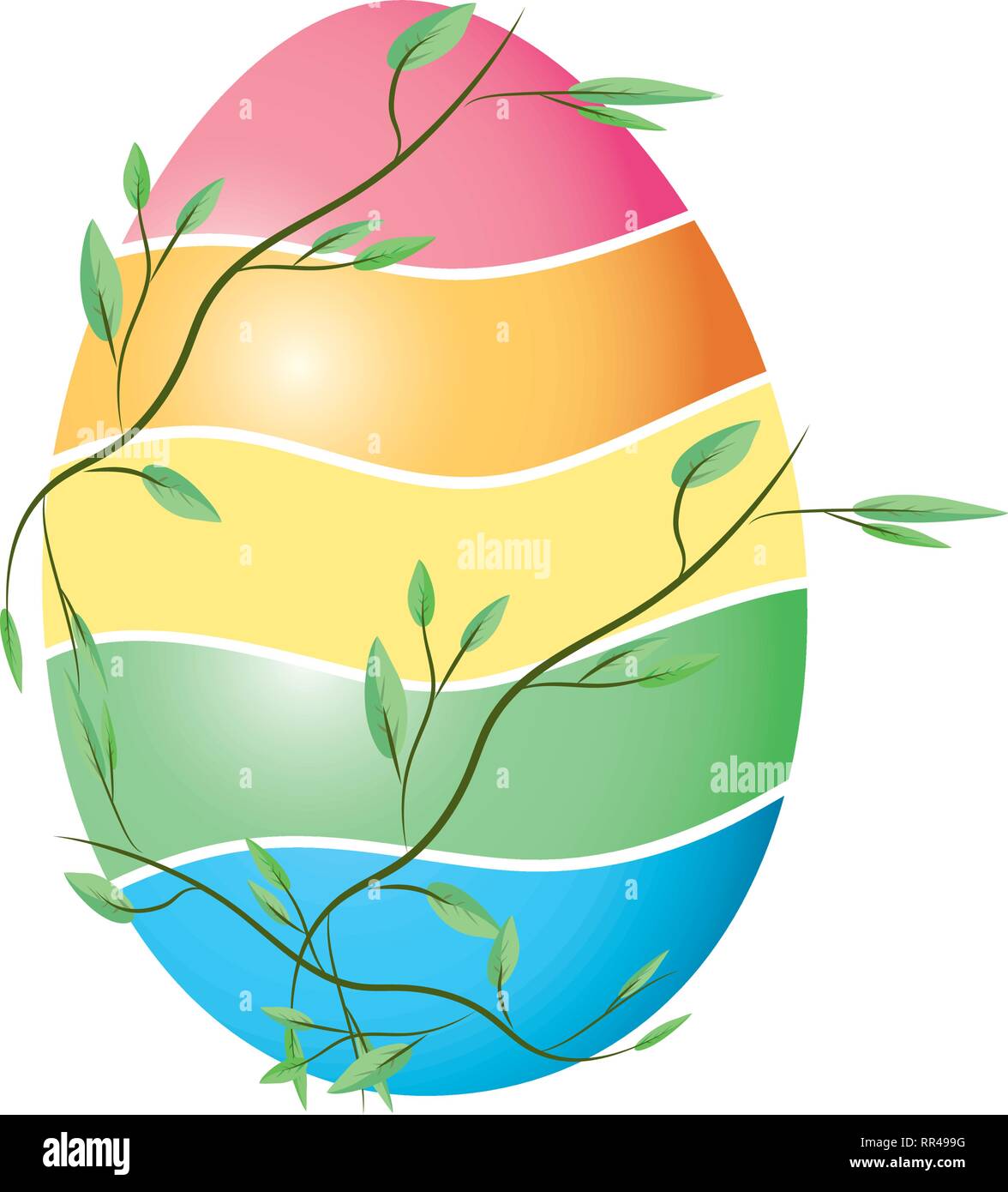easter egg cartoon Stock Vector Image & Art - Alamy