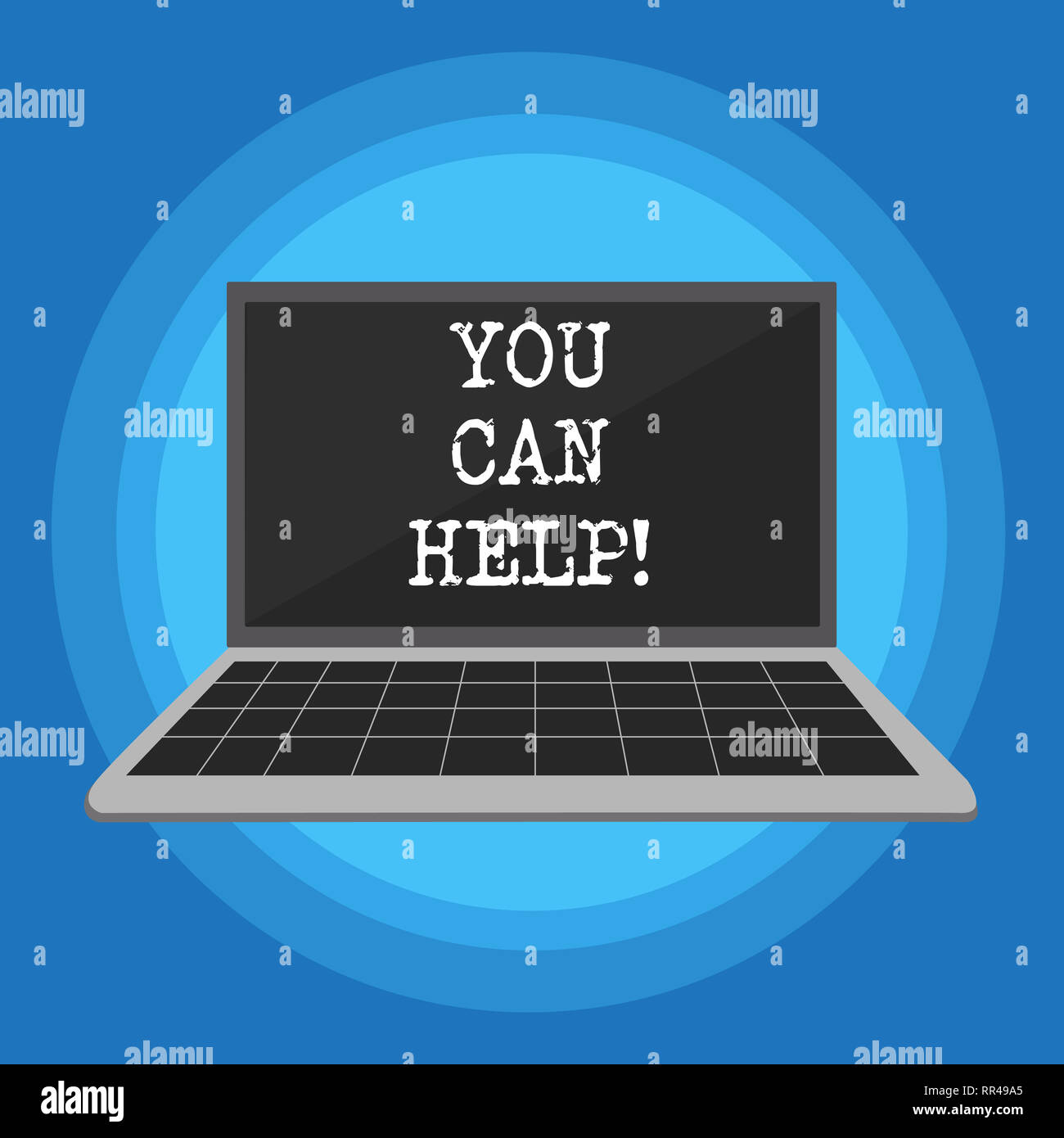 Handwriting text You Can Help. Concept meaning Be a volunteer helping ...