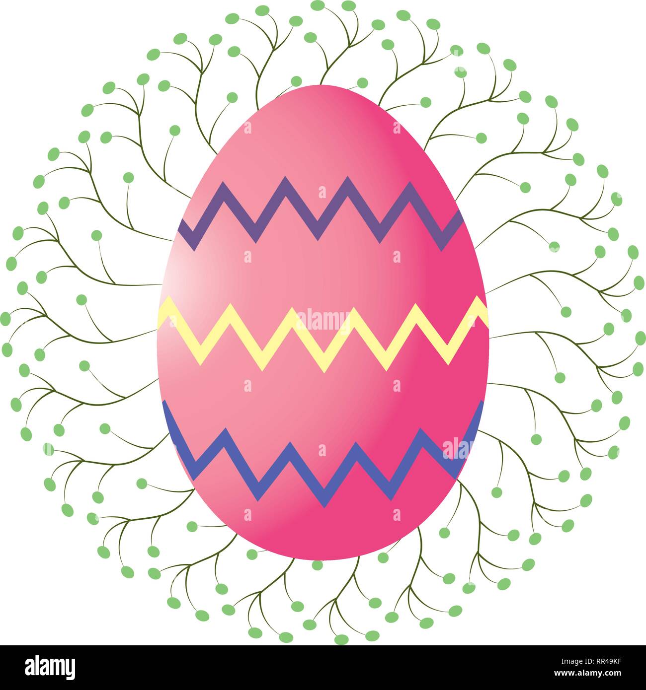 easter egg cartoon Stock Vector Image & Art - Alamy