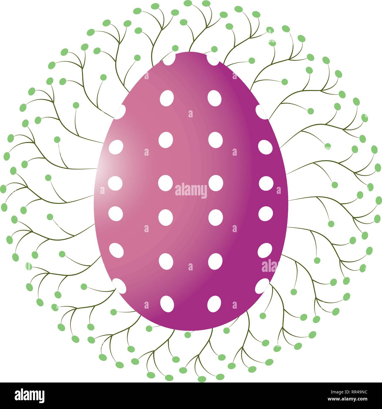 easter egg cartoon Stock Vector Image & Art - Alamy