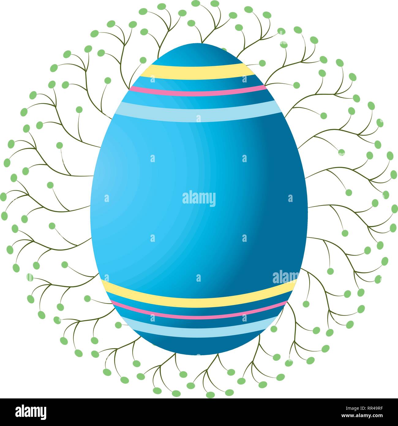 easter egg cartoon Stock Vector Image & Art - Alamy