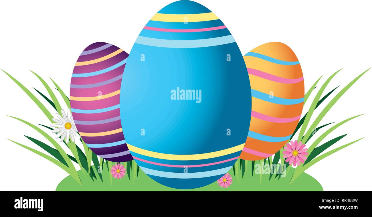 easter eggs cartoon Stock Vector Image & Art - Alamy