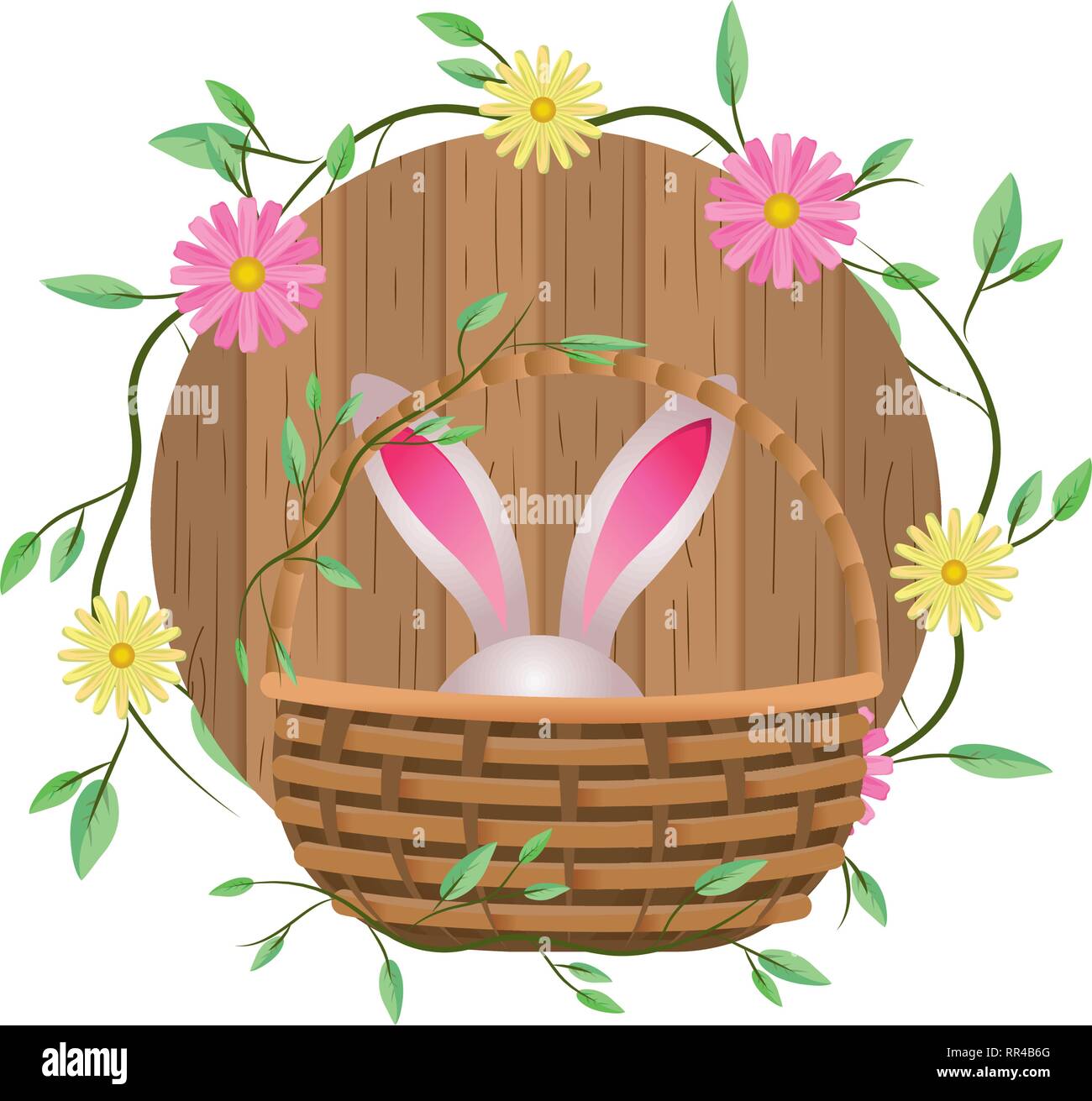 cute rabbit ears cartoon Stock Vector Image & Art - Alamy