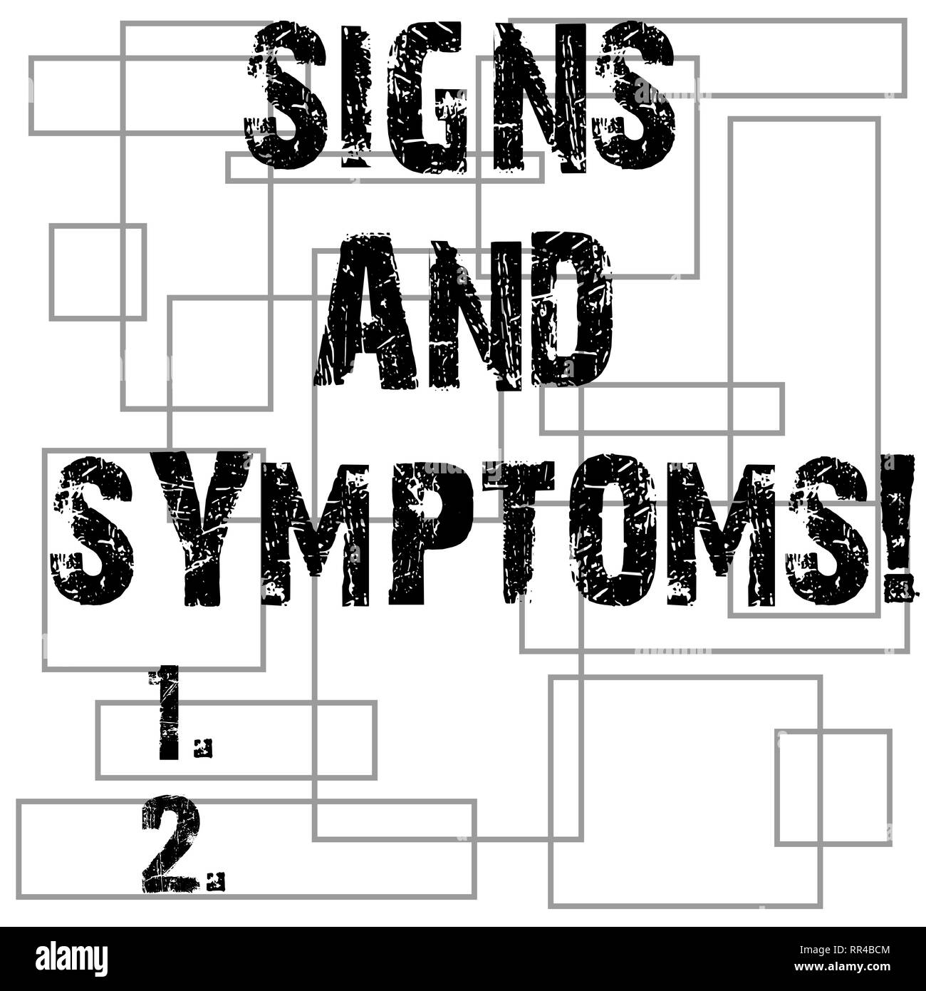Subjective symptoms Black and White Stock Photos & Images - Alamy