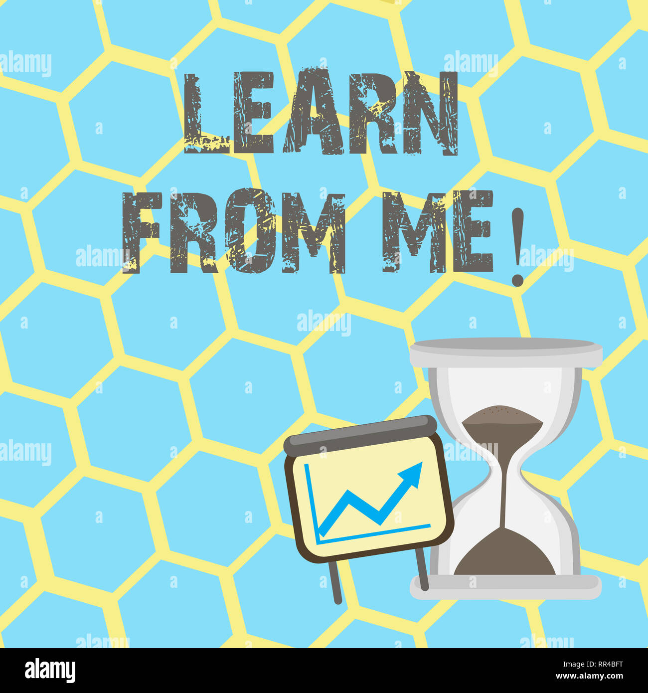 Text sign showing Learn From Me. Conceptual photo Follow my lead and ...