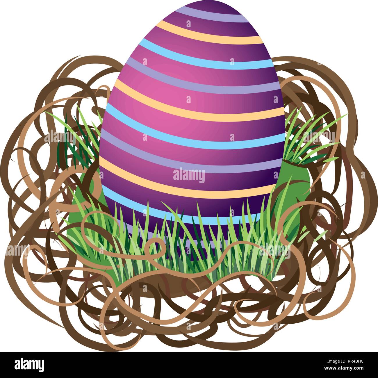 easter egg cartoon Stock Vector Image & Art - Alamy