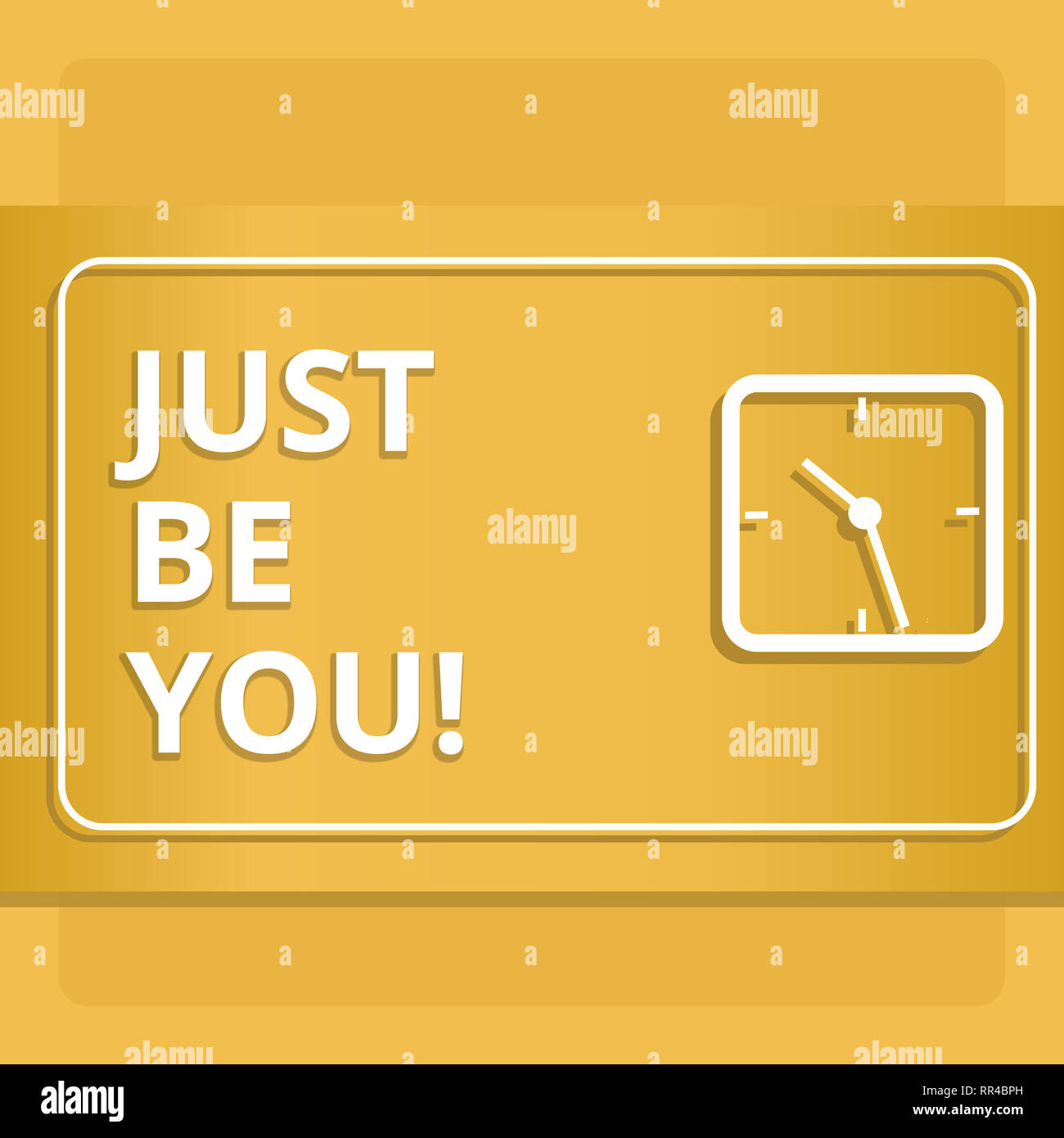 Handwriting text writing Just Be You. Concept meaning Keep being ...
