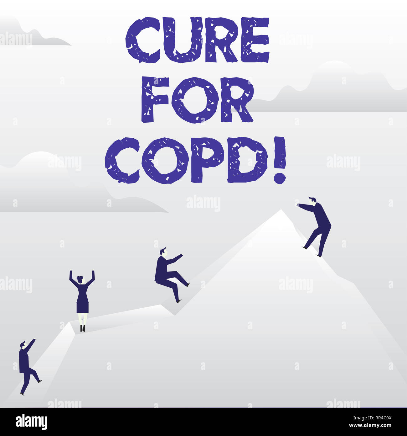 Conceptual hand writing showing Cure For Copd. Business photo ...