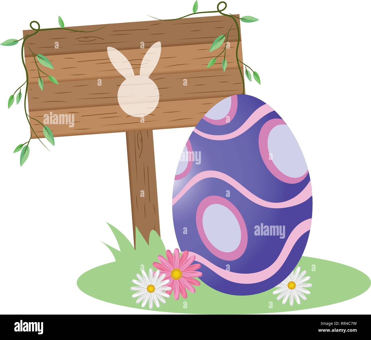 cute easter egg cartoon Stock Vector Image & Art - Alamy