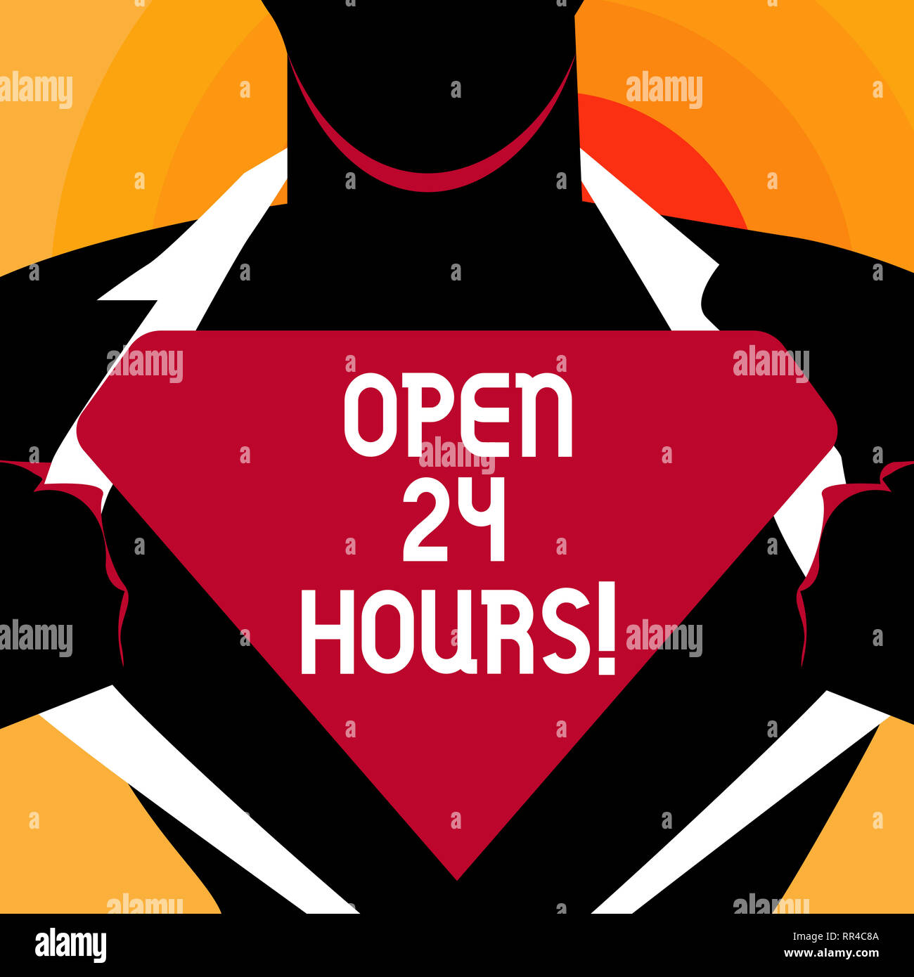 Neon Sign Open 24 Hours High Resolution Stock Photography and Images ...