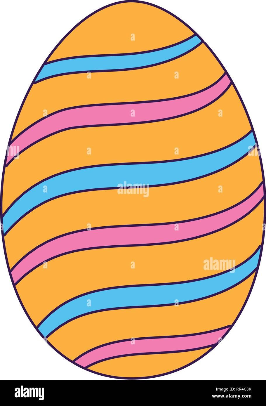 cute easter egg cartoon Stock Vector Image & Art - Alamy