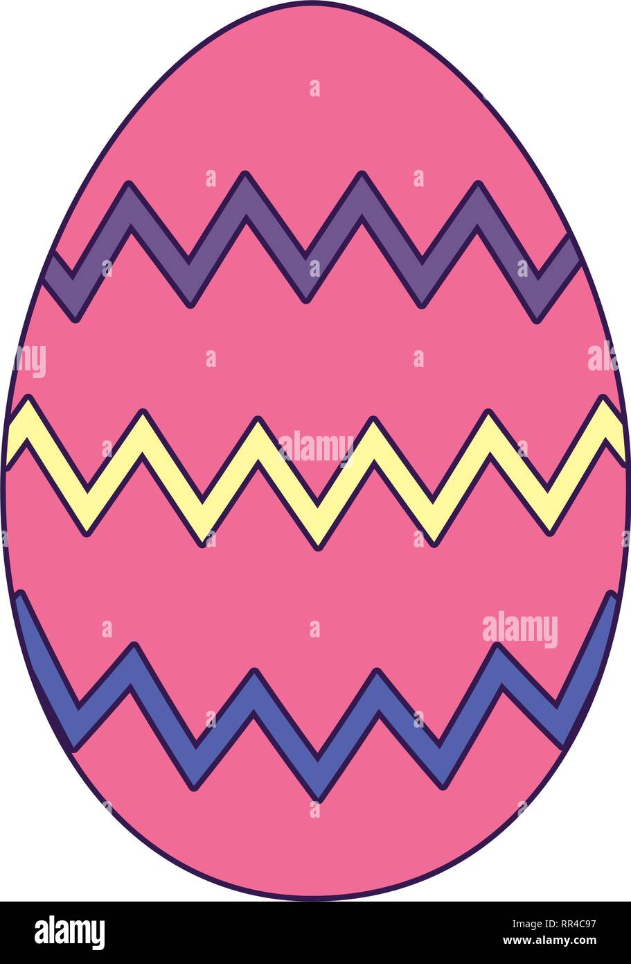 cute easter egg cartoon Stock Vector Image & Art - Alamy