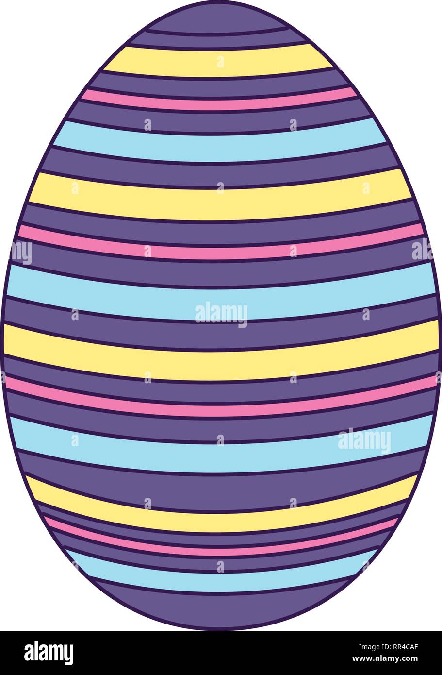 cute easter egg cartoon Stock Vector Image & Art - Alamy