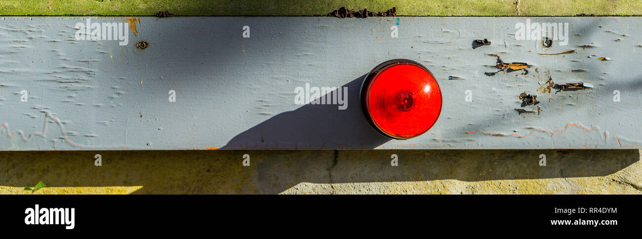 basic red alarm light, security system for safety Stock Photo - Alamy